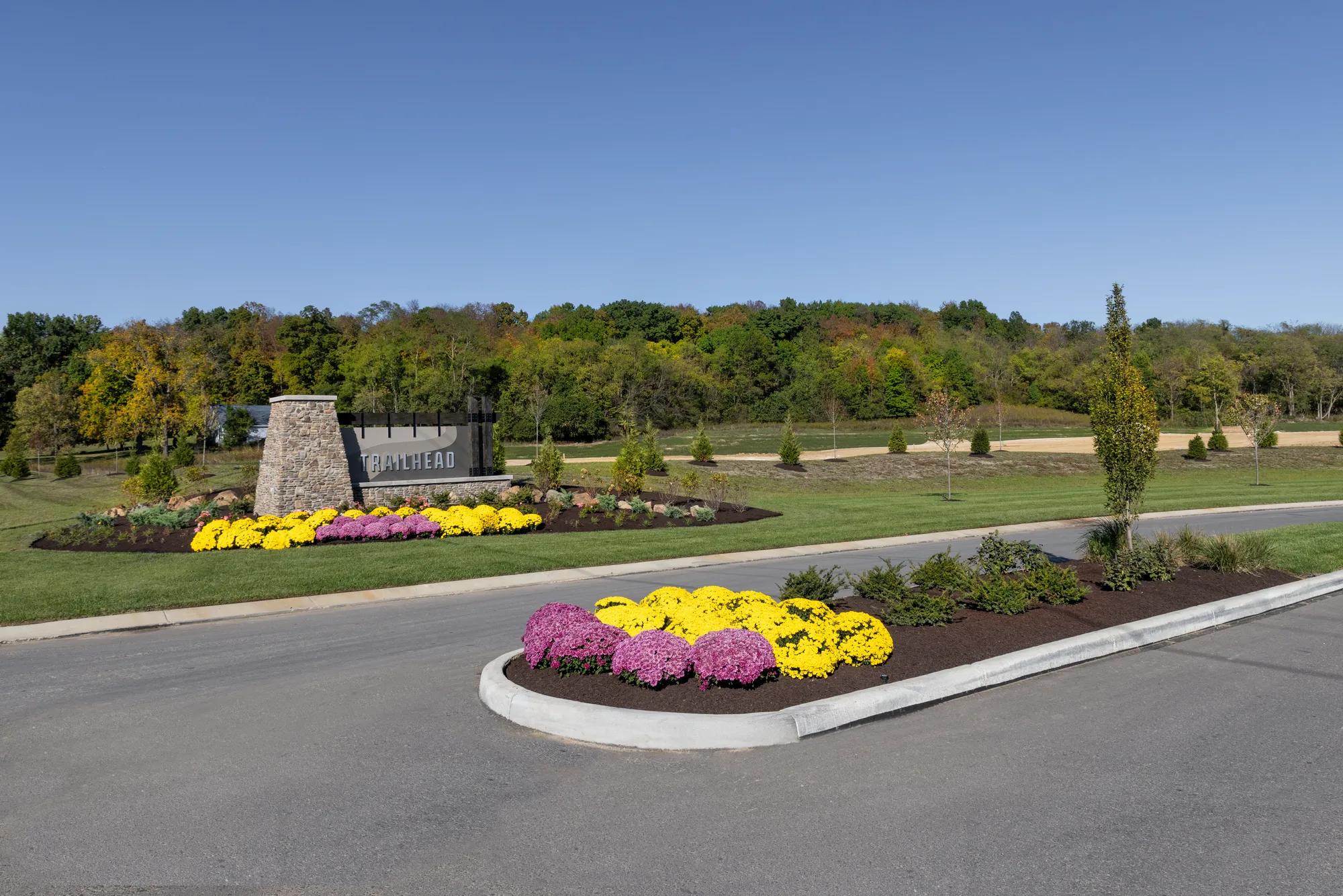 New construction homes in Harrison, OH at Trailhead Cascade