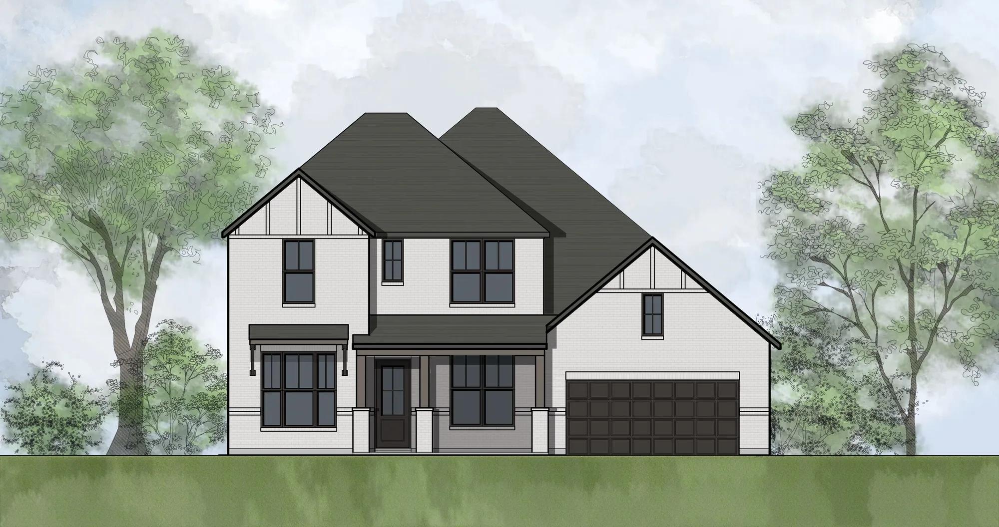 Custom Home Floor Plans in Dallas | The Deerfield II
