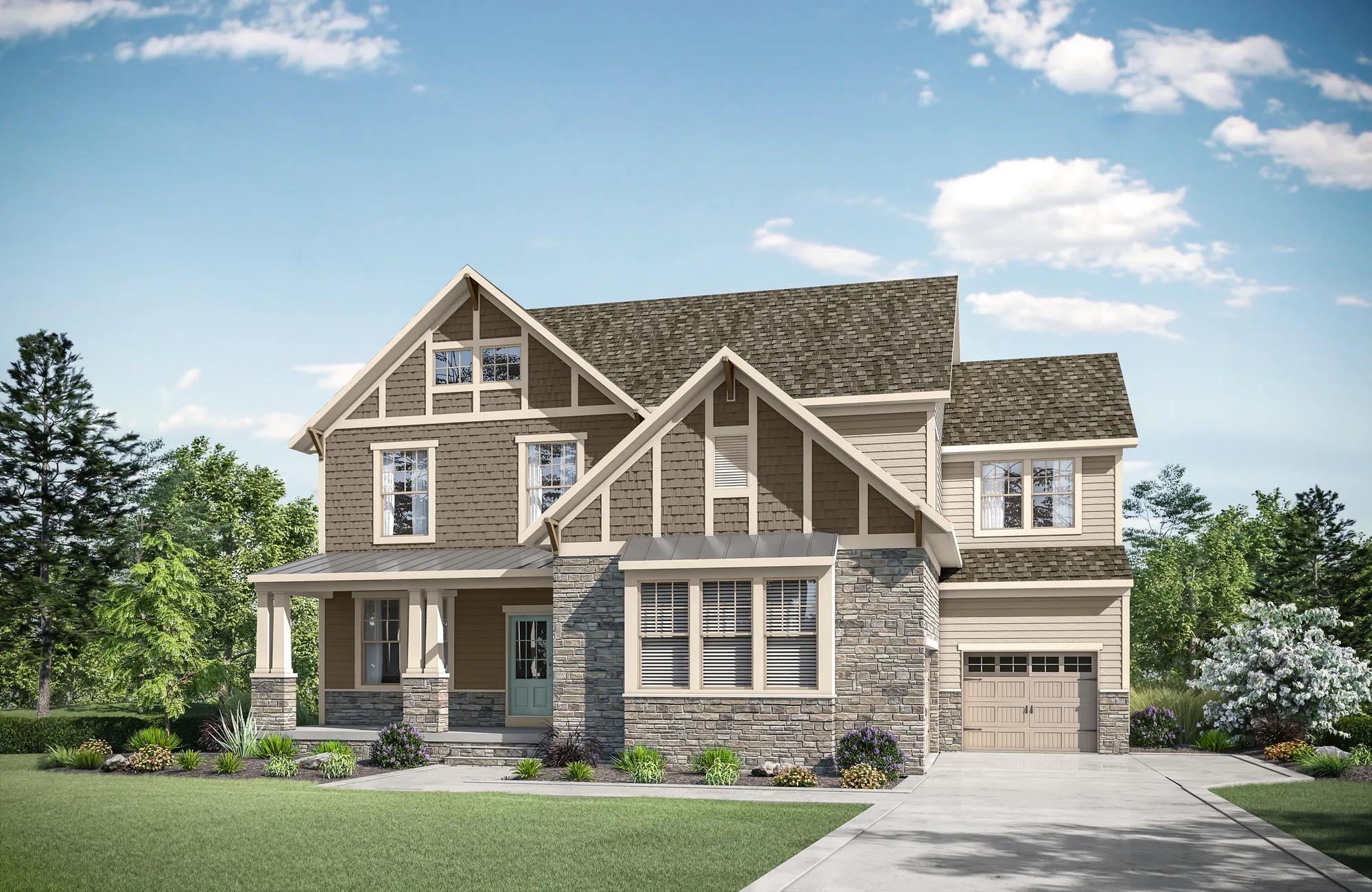 The Theodore Floor Plan at Corbett Landing in Pittsboro, NC
