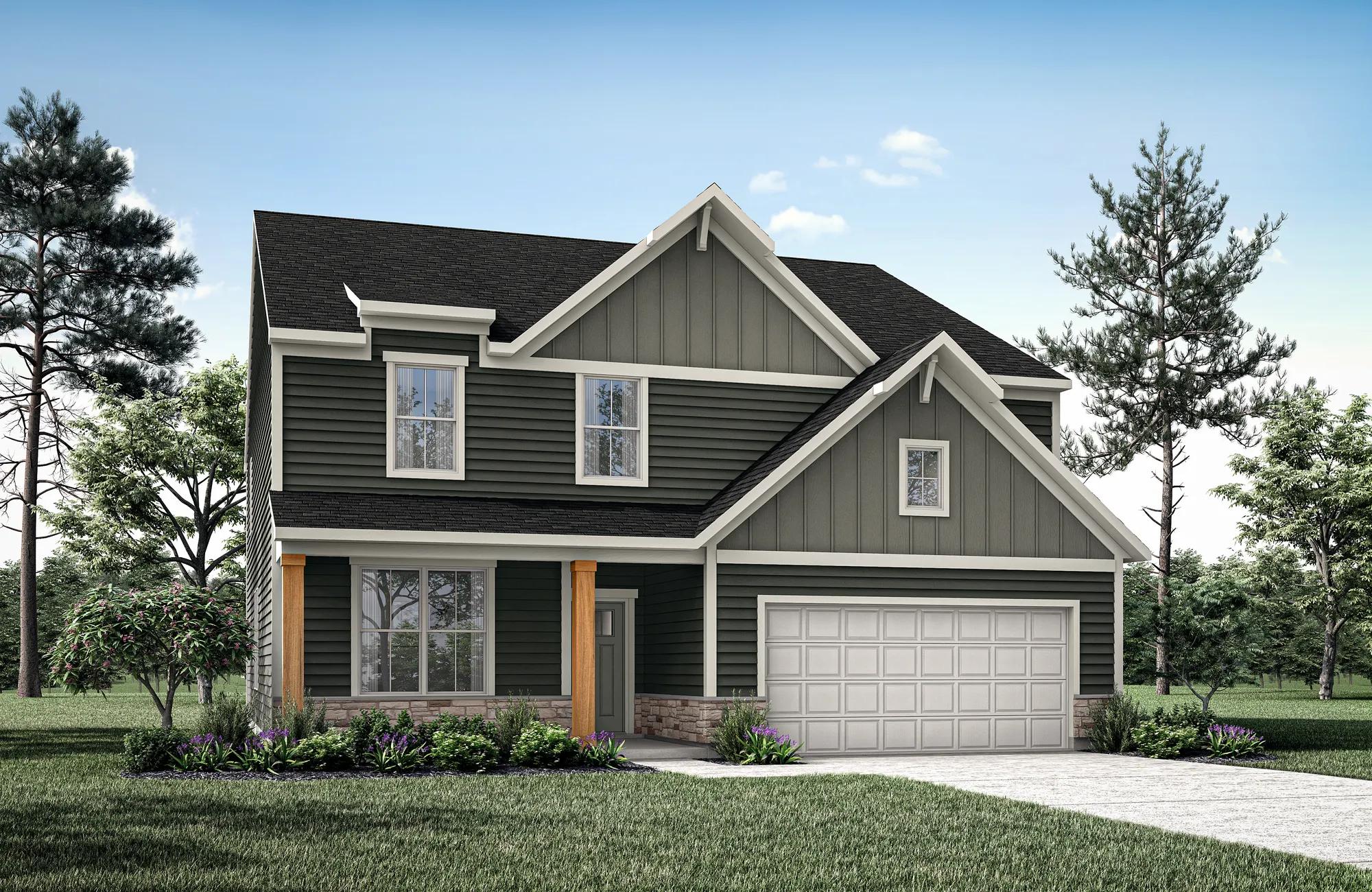 Premier Custom Home Floor Plans in Indianapolis, IN | The Horizon