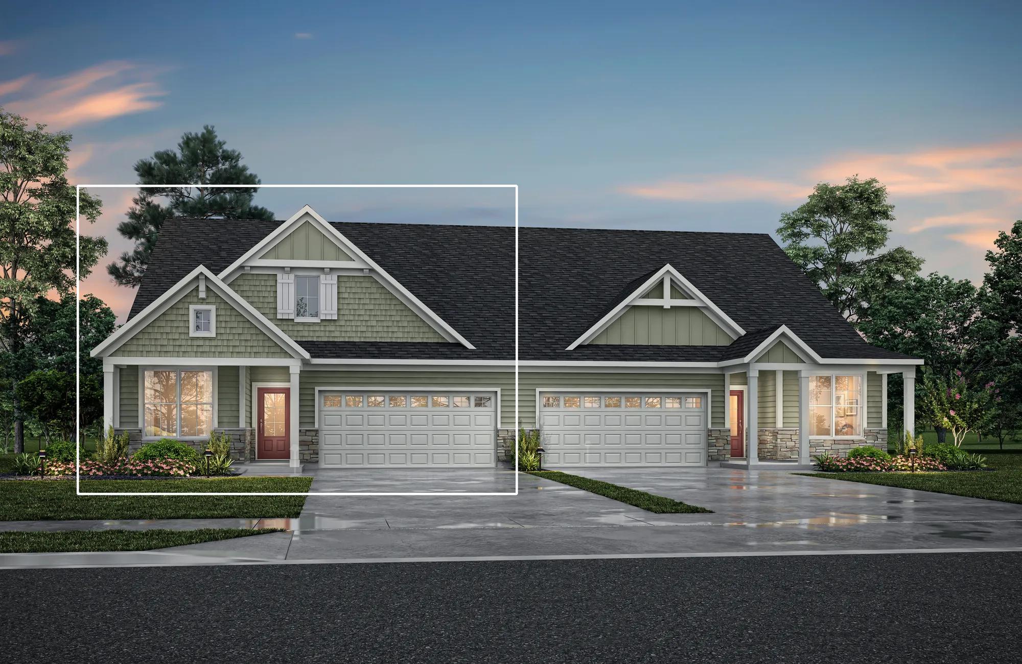 New Townhome Floor Plans | The Lucia at Trailhead Acadia