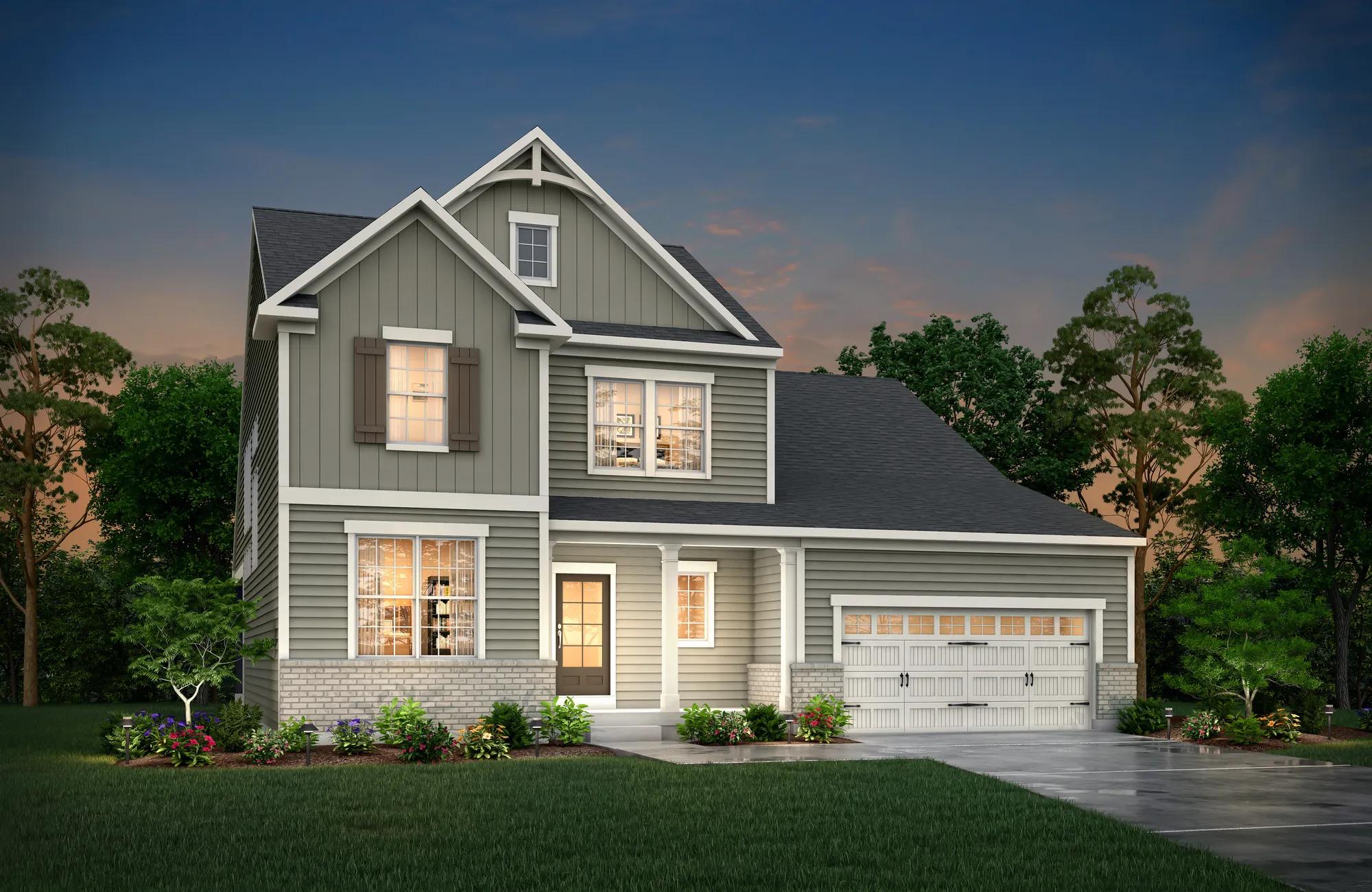New Home Floor Plans | The Haley at Windfall Estates