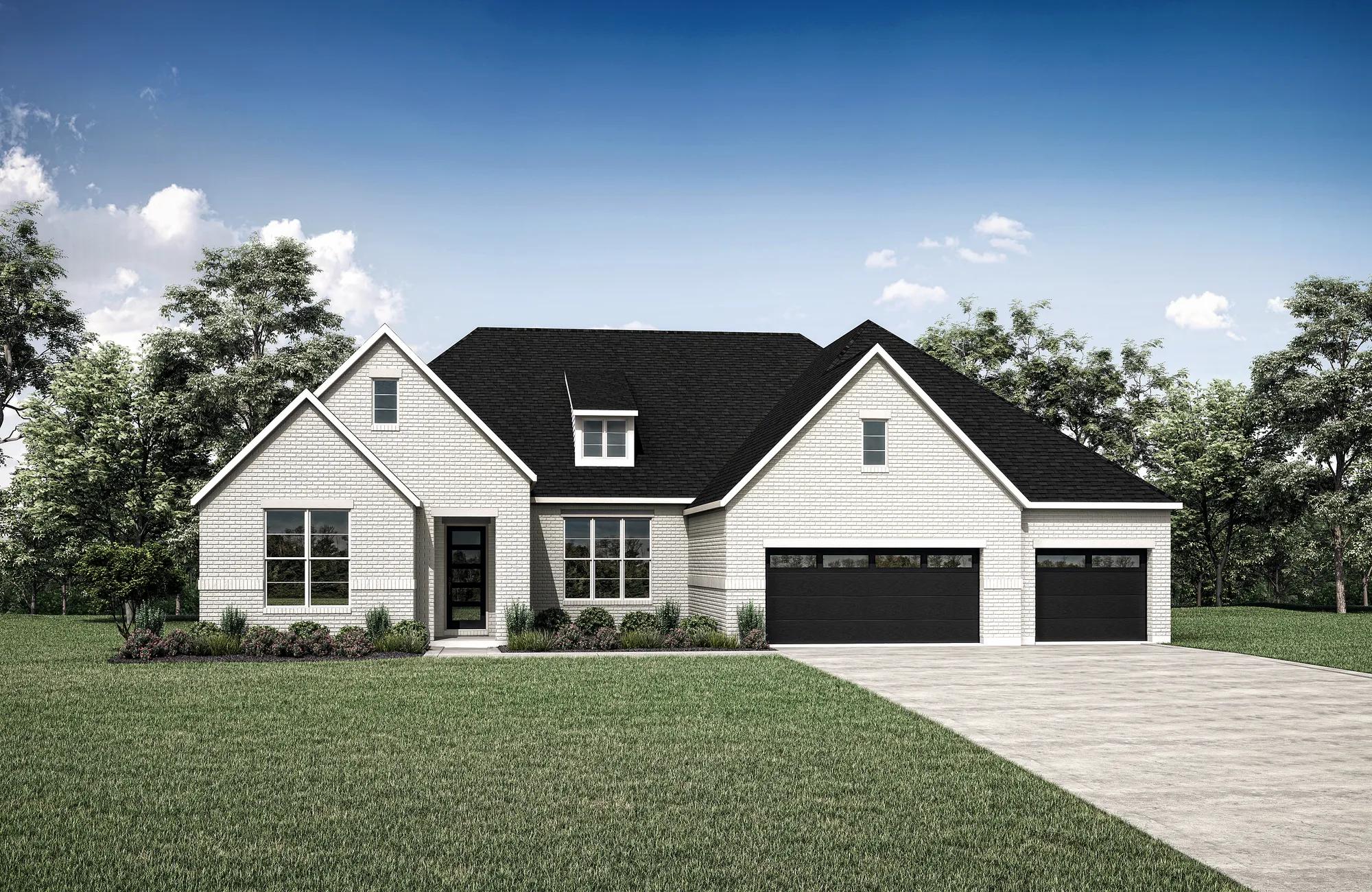 Custom Home Floor Plans | Build On Your Lot Austin, TX | The Leighton