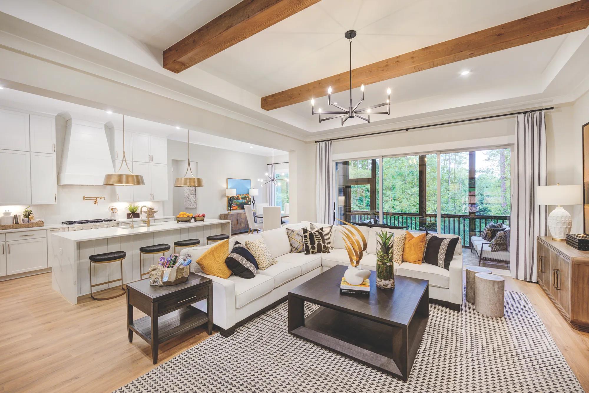 The Ballentine Floor Plan at Corbett Landing in Pittsboro, NC