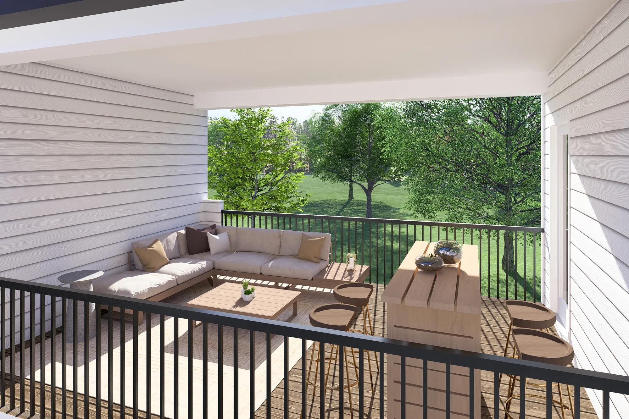 The Marabelle new home floor plan at Corbett Landing in Pittsboro, NC