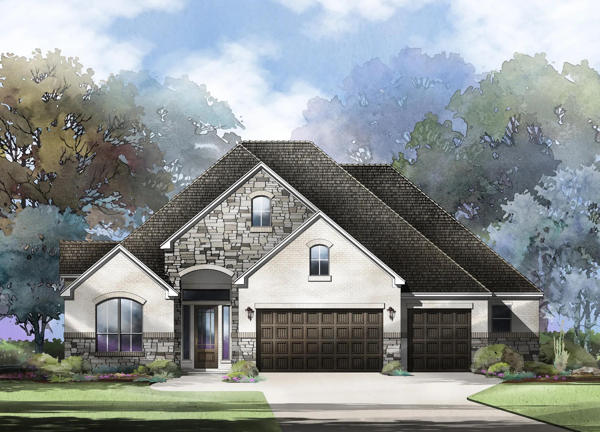 New Home Floor Plans | The Dewitt at Esperanza 70s in Boerne, TX