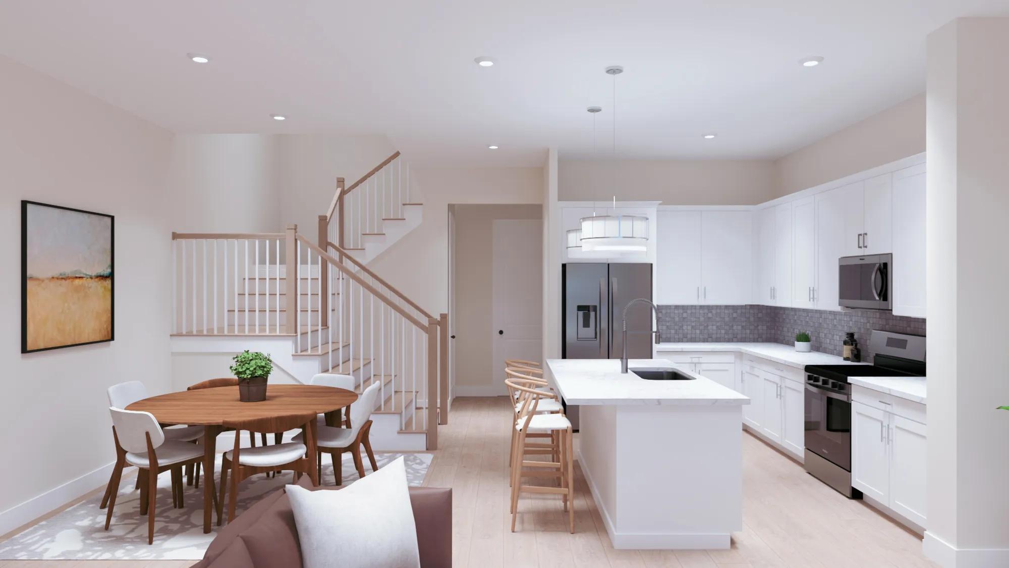 New Townhome Floor Plans | The Jaxon at Chelsea Commons