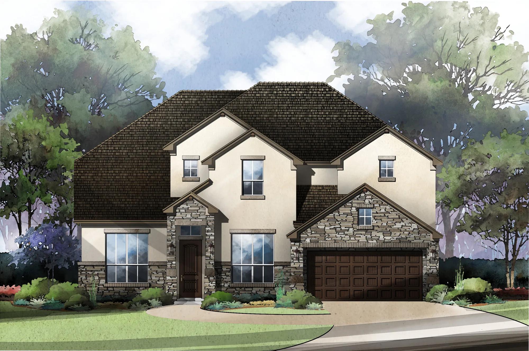 New Home Floor Plans | The Edwin at Legacy at Lake Dunlap