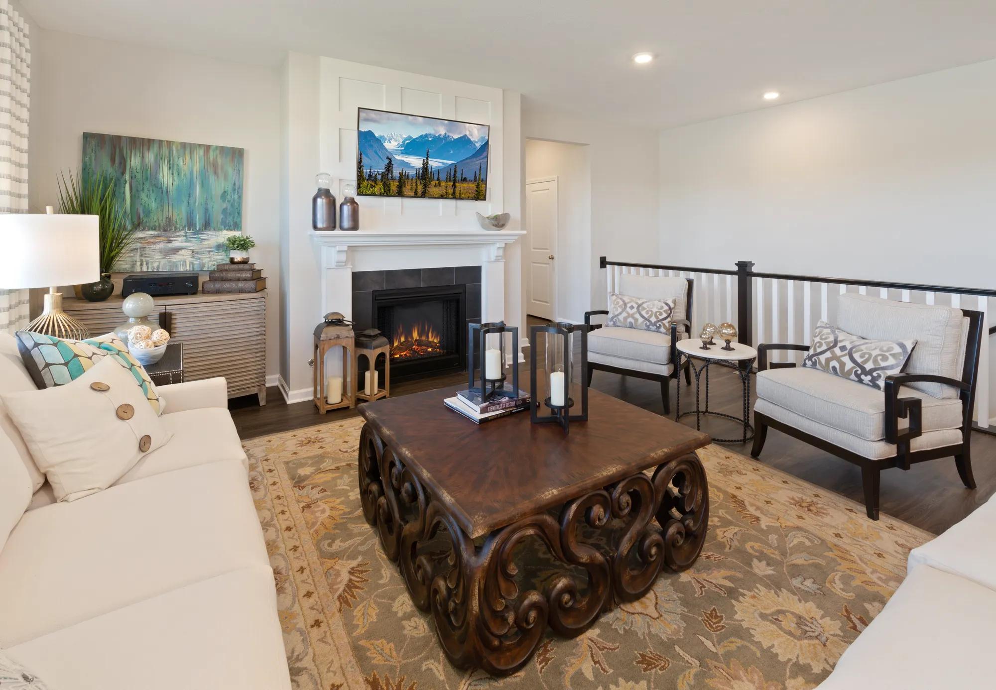 The Shelburn New Home Floor Plan at Colonnade in McCordsville, IN