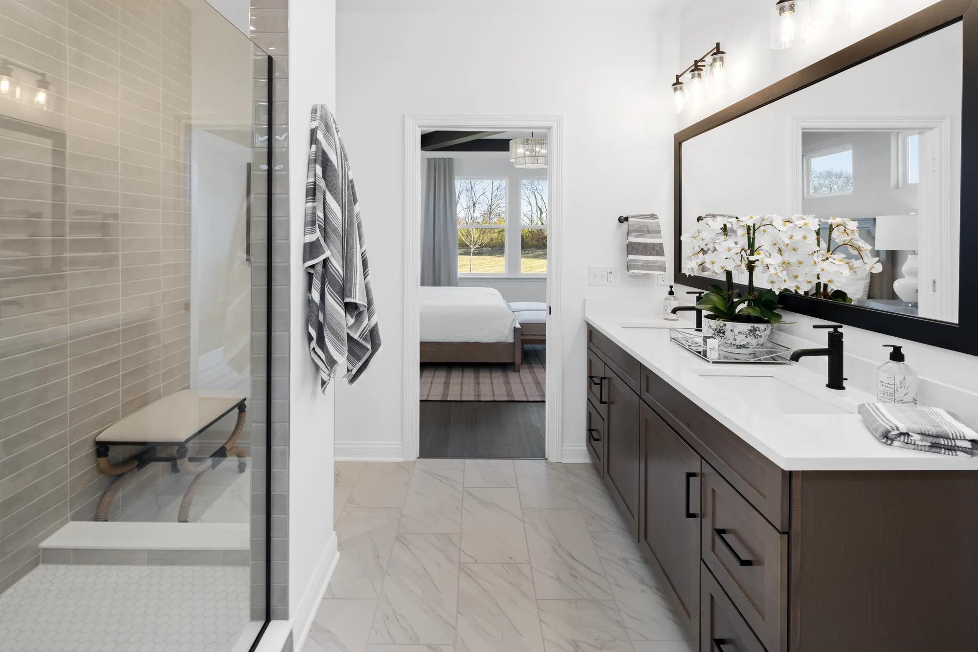 The Shelburn New Home Floor Plan at Colonnade in McCordsville, IN