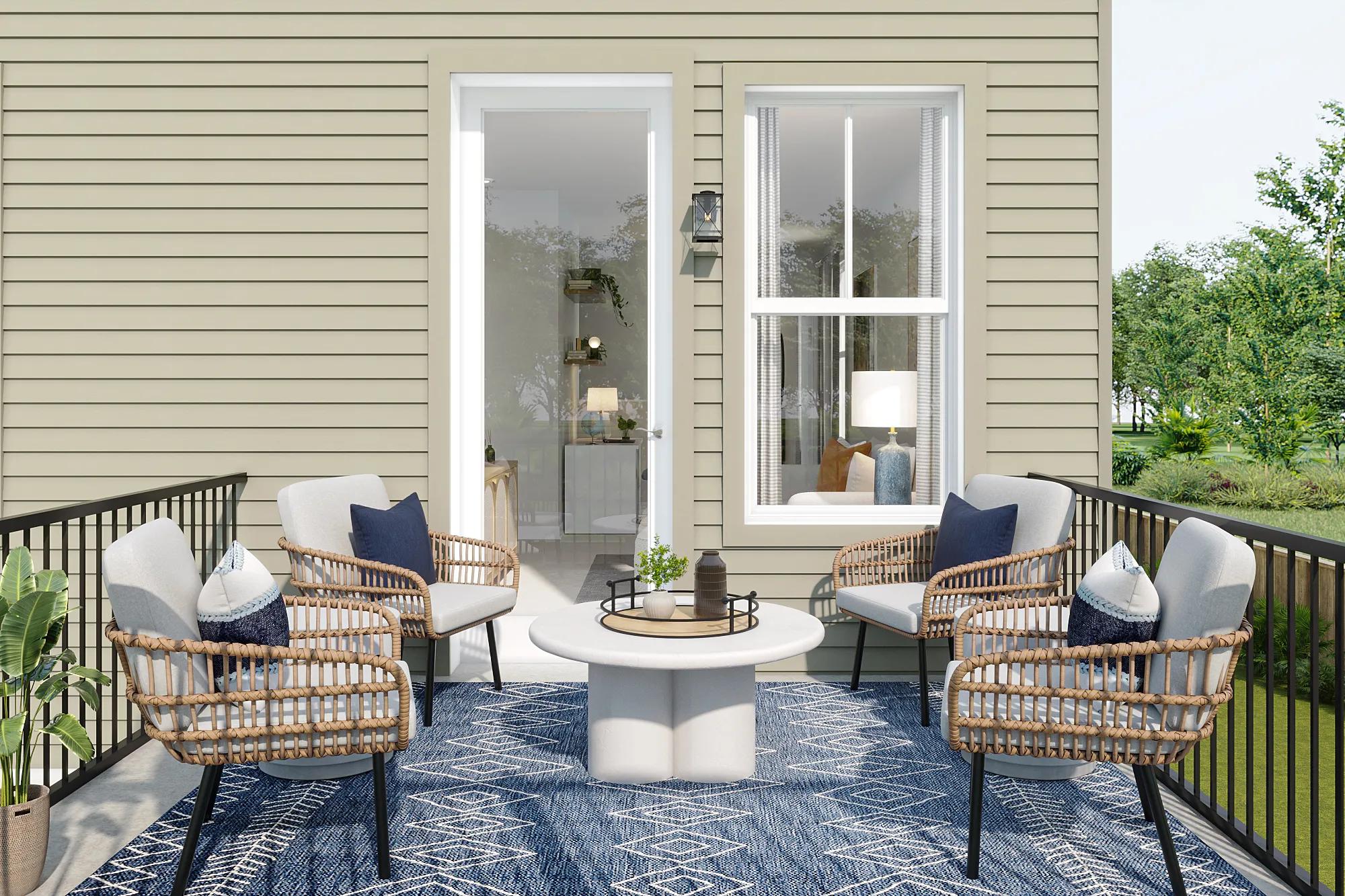 Townhome-Style Condo Floor Plan | The Harridan at Goose Creek Village