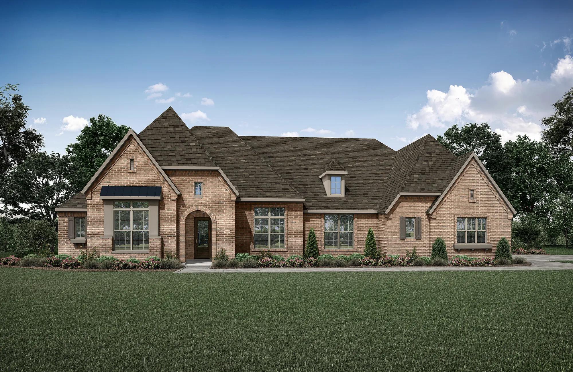 Custom Home Floor Plans | Build On Your Lot Dallas, TX | The Julian IV