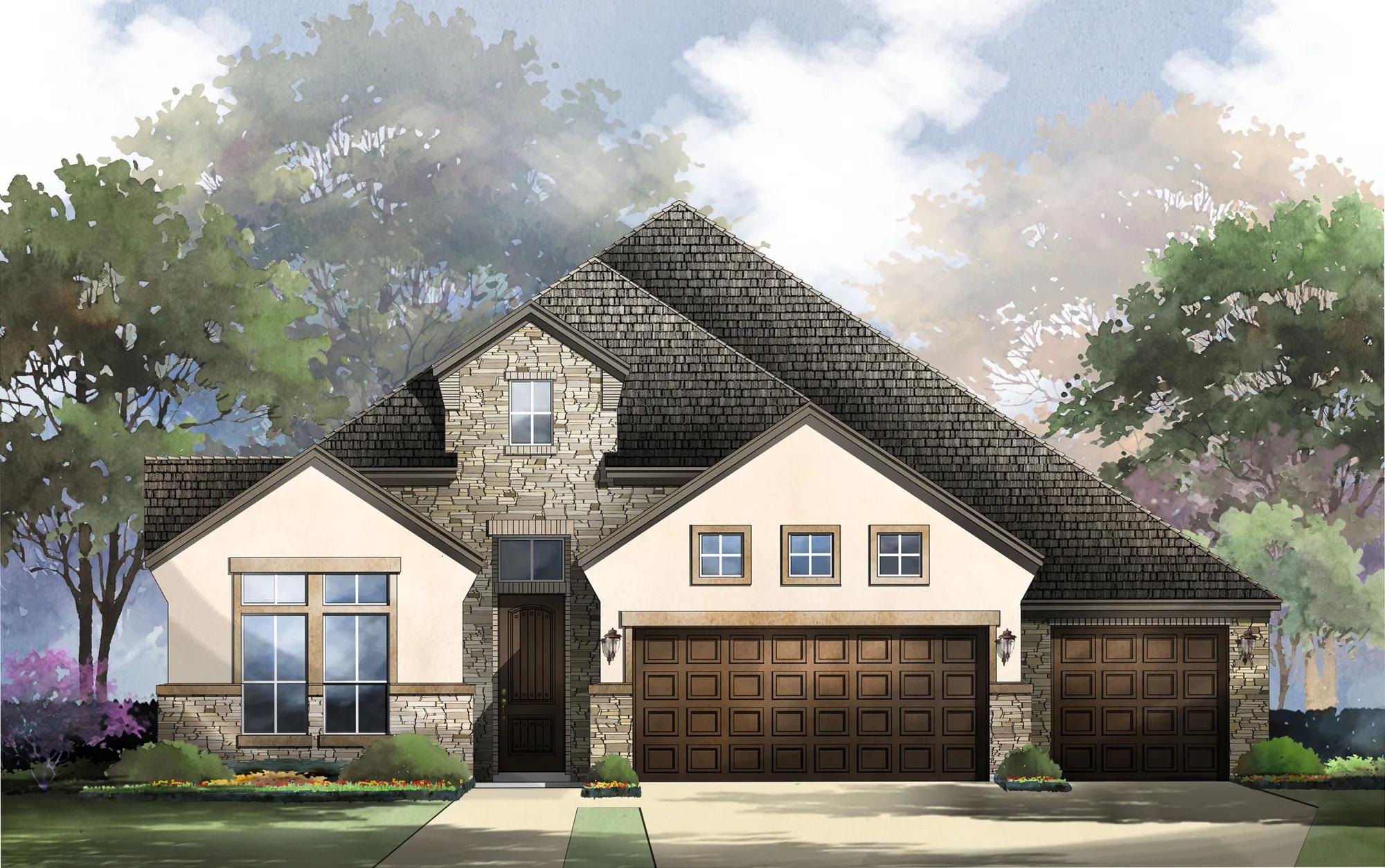 New Home Floor Plans | The Franklyn at Legacy at Lake Dunlap