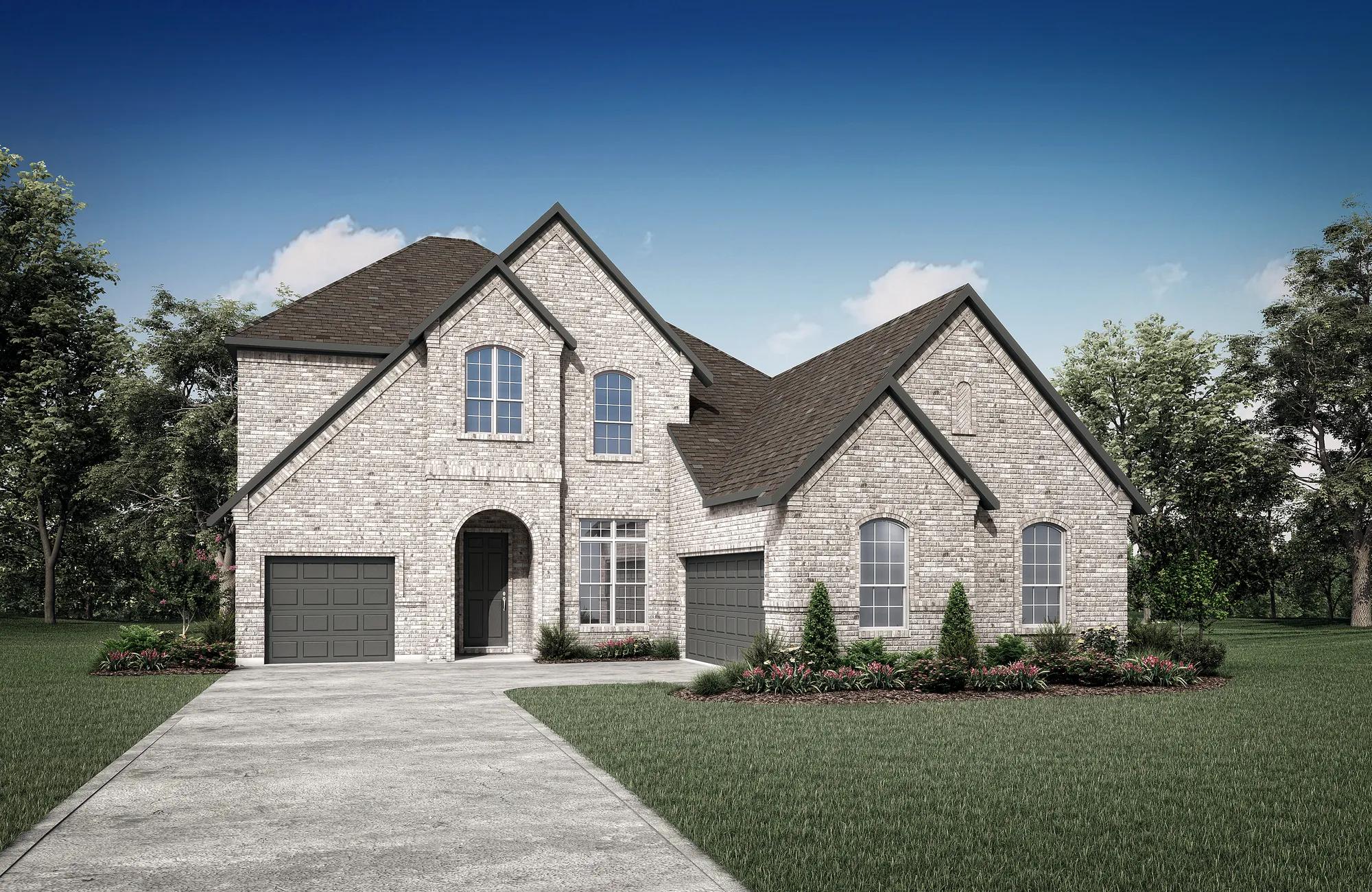 New Home Floor Plans | The Deerfield J at Homestead 72 in Rockwall, TX