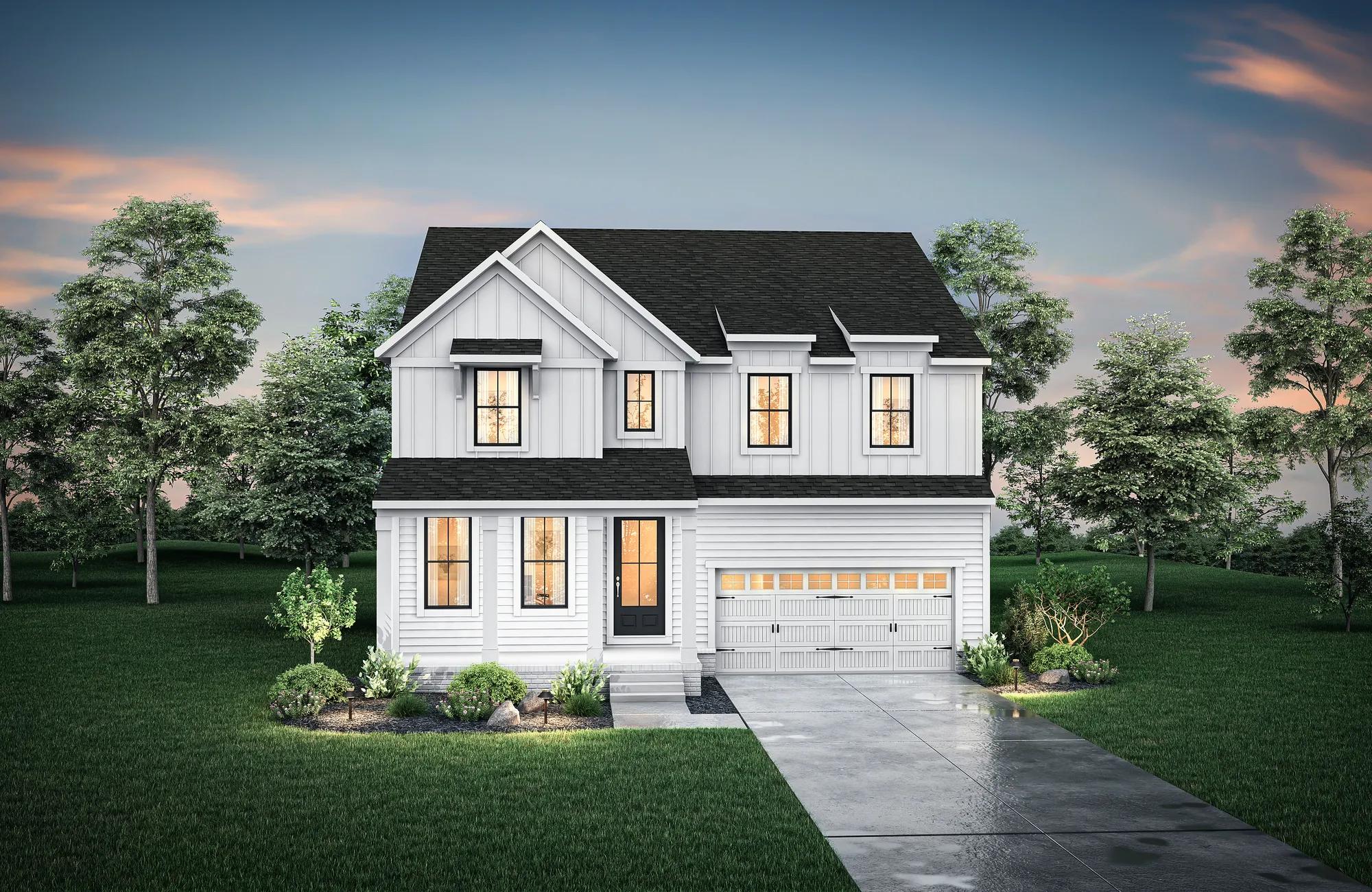 New Home Floor Plans | The Brookston at Bear Creek Overlook