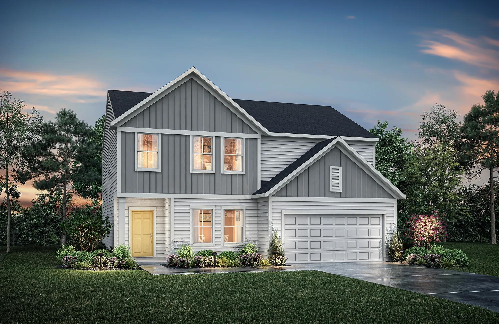 New Home Floor Plans | The Clarkson at Villages of Decoursey