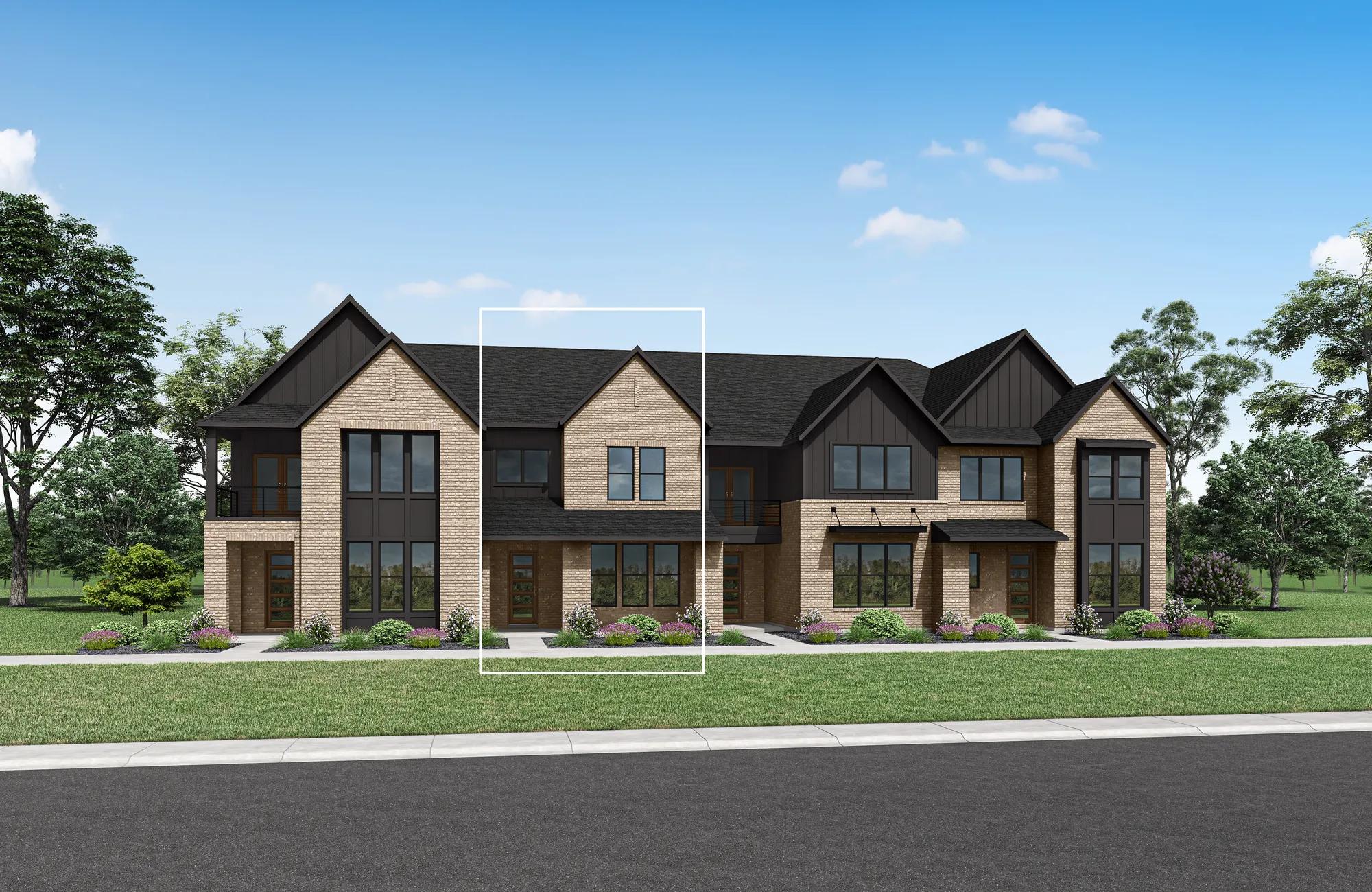 New Construction Townhomes McKinney, TX at Ridgeline Towns