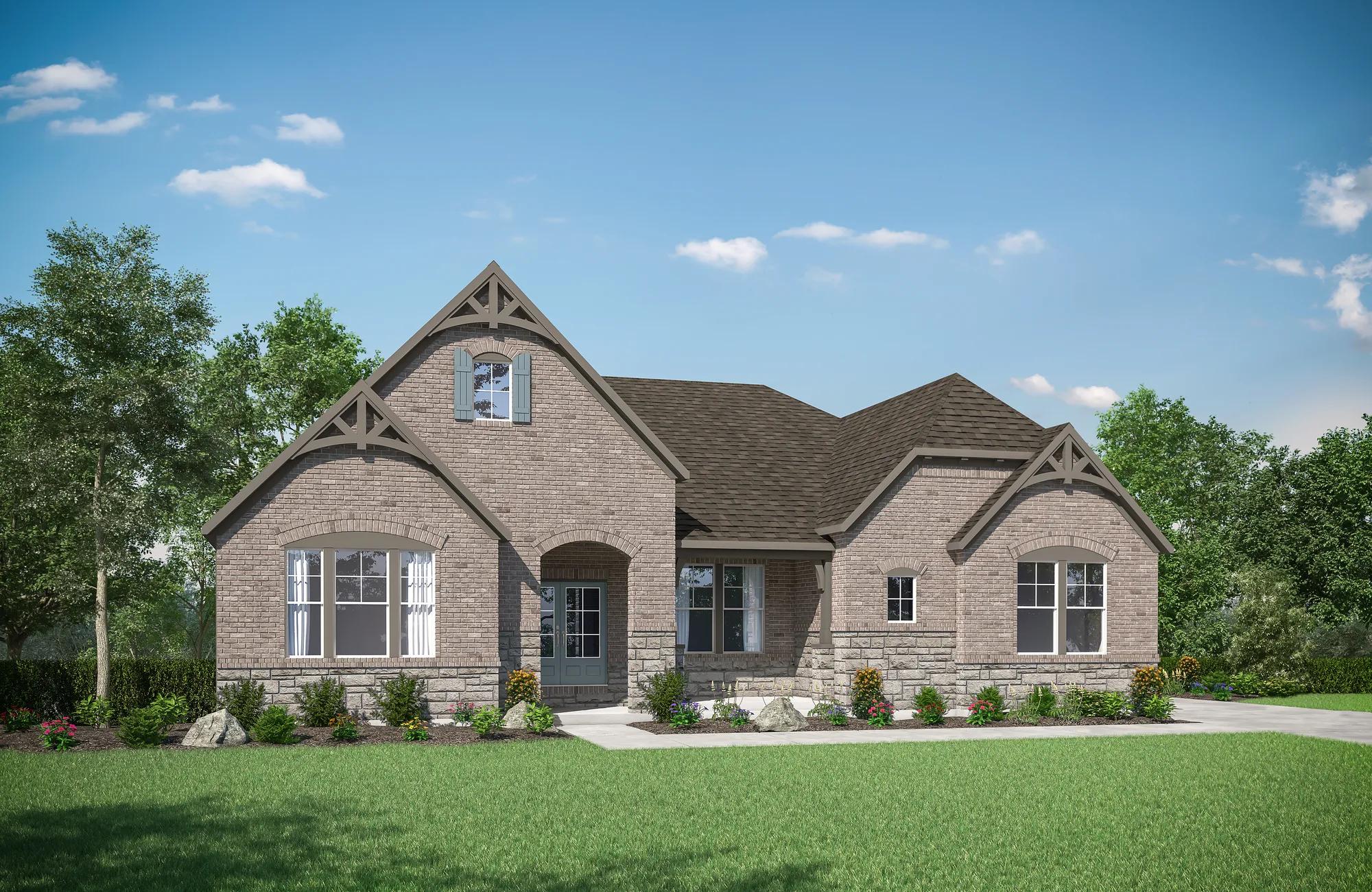New Home Floor Plans | The Bedford at Fieldstone landings Avon Ohio