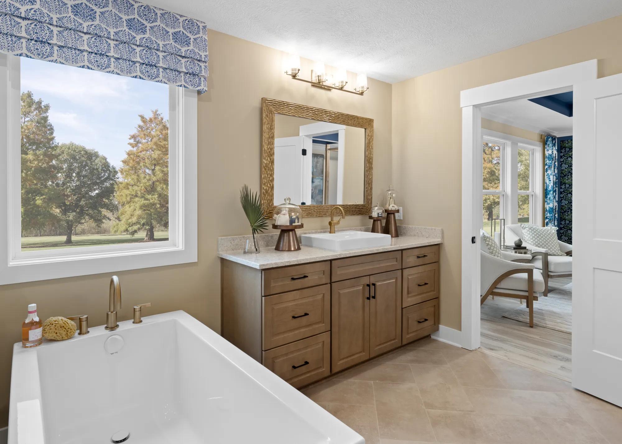 New Home Floor Plans | The Champ at Fieldstone landings Avon Ohio