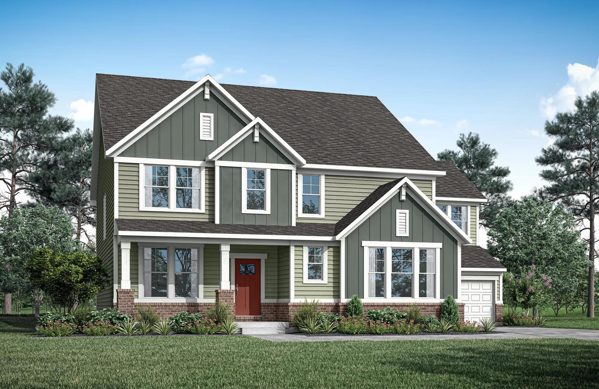 Custom Home Floor Plans | Build On Your Lot Indianapolis, IN | The Kendall