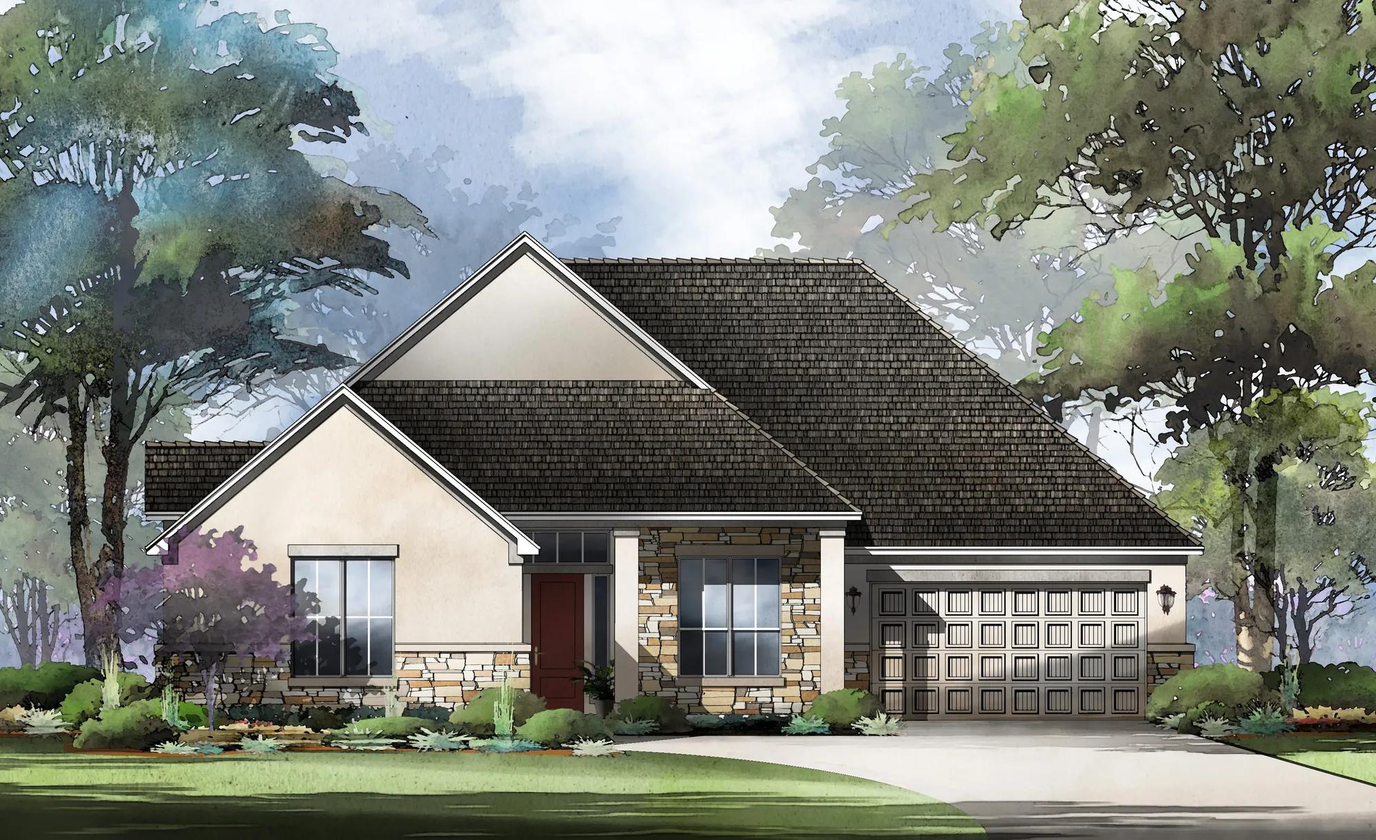 New Home Floor Plans | The Brazos at Esperanza in Boerne, TX