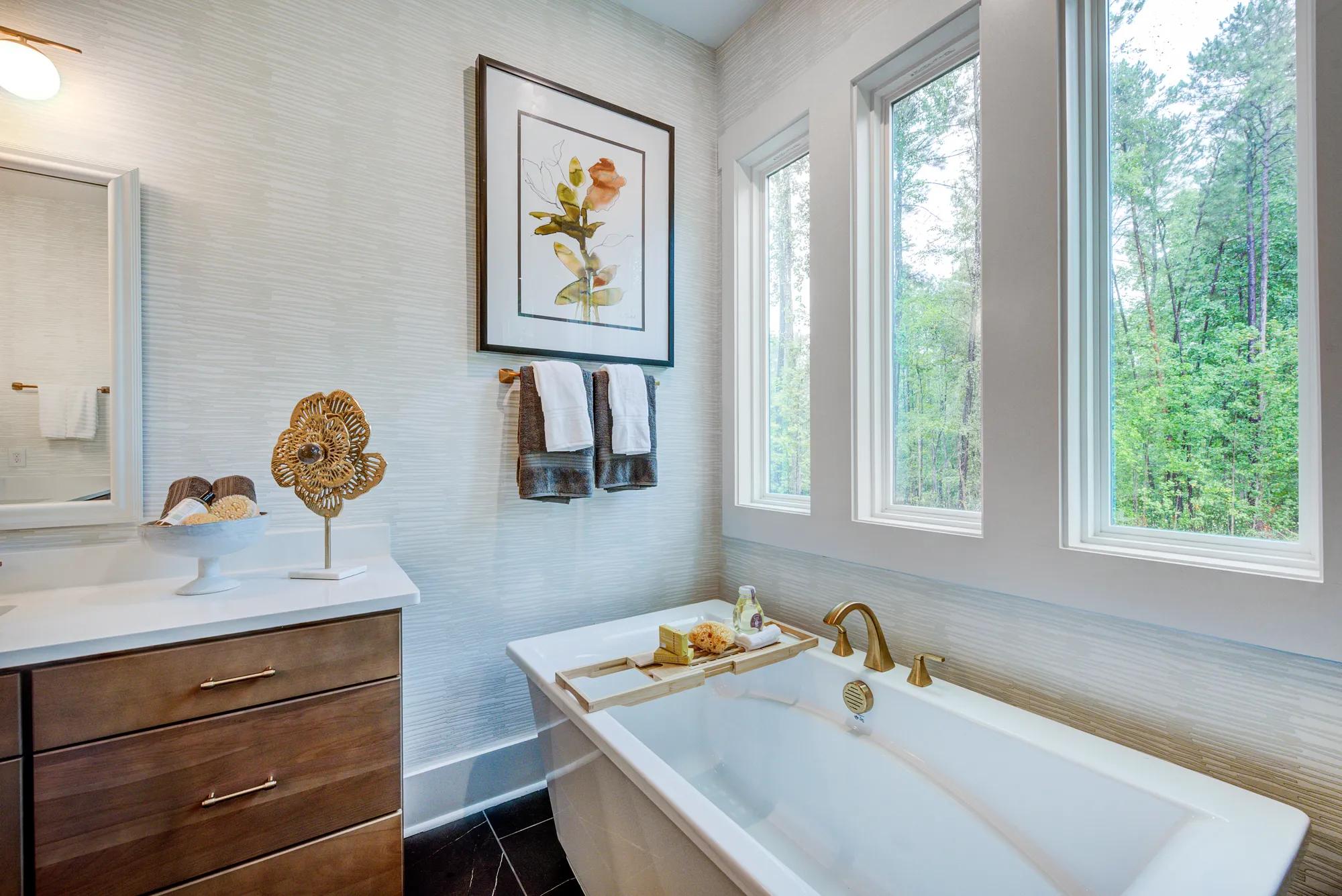 The Ballentine Floor Plan at Corbett Landing in Pittsboro, NC