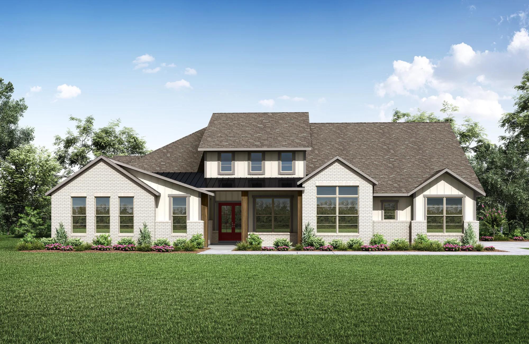 Custom Home Floor Plans | Build On Your Lot Dallas, TX | The Grandview