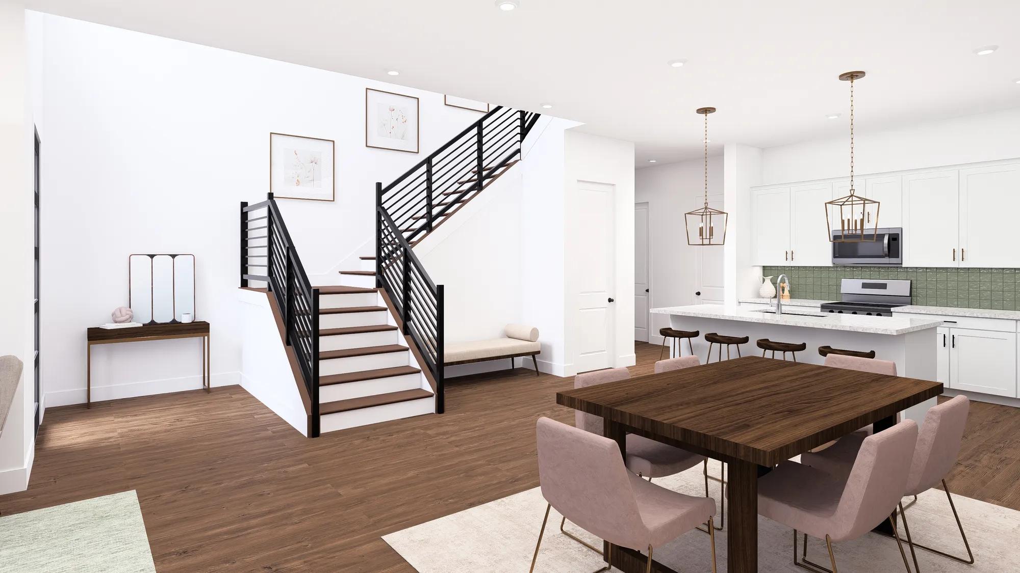 New Home Floor Plans | The Emberly at Mosaic Townhomes