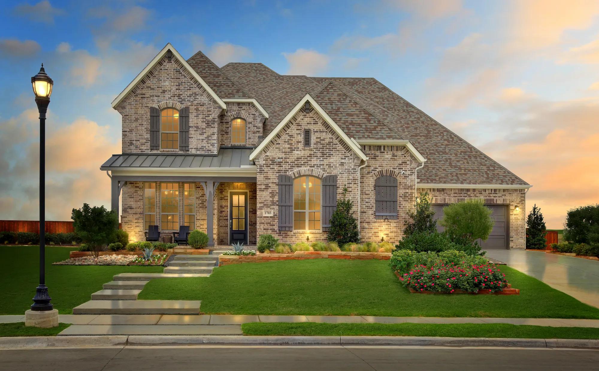 Custom Homes Mansfield, TX at Rockwood 65