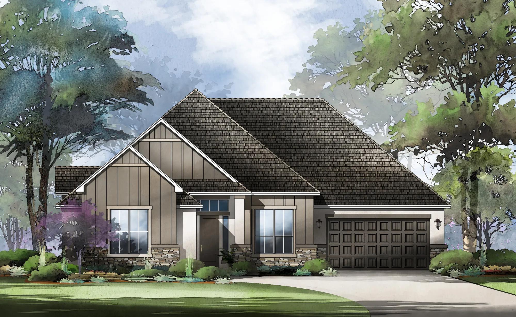 New Home Floor Plans | The Brazos at Esperanza in Boerne, TX