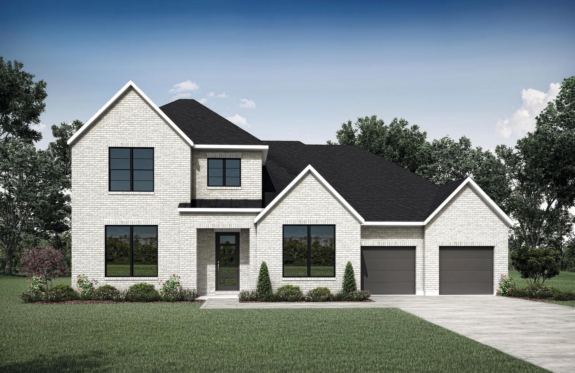 The Somerville Floor Plan at Wolf Ranch West Bend 70'