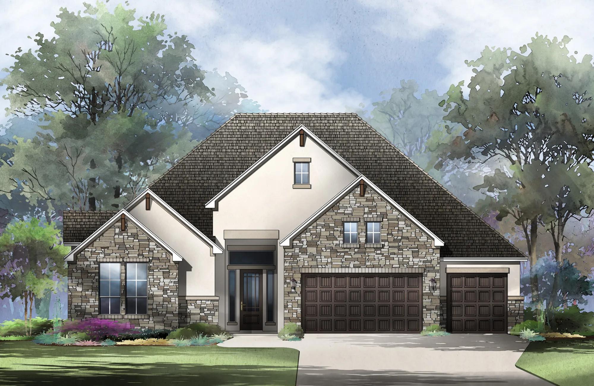 New Home Floor Plans | The Pecos at Esperanza 70s in Boerne, TX