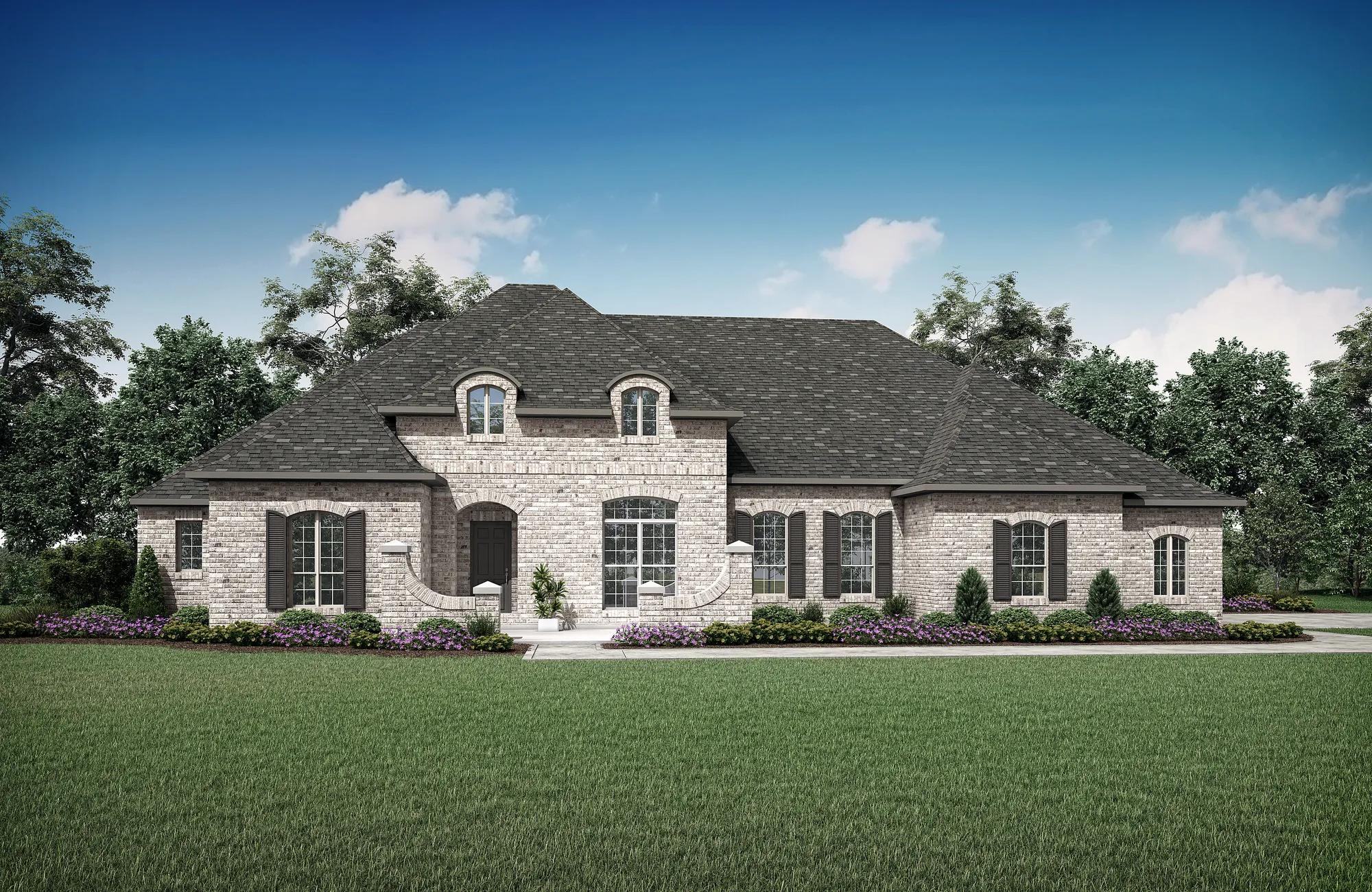Custom Home Floor Plans | Build On Your Lot Dallas, TX | The Julian IV
