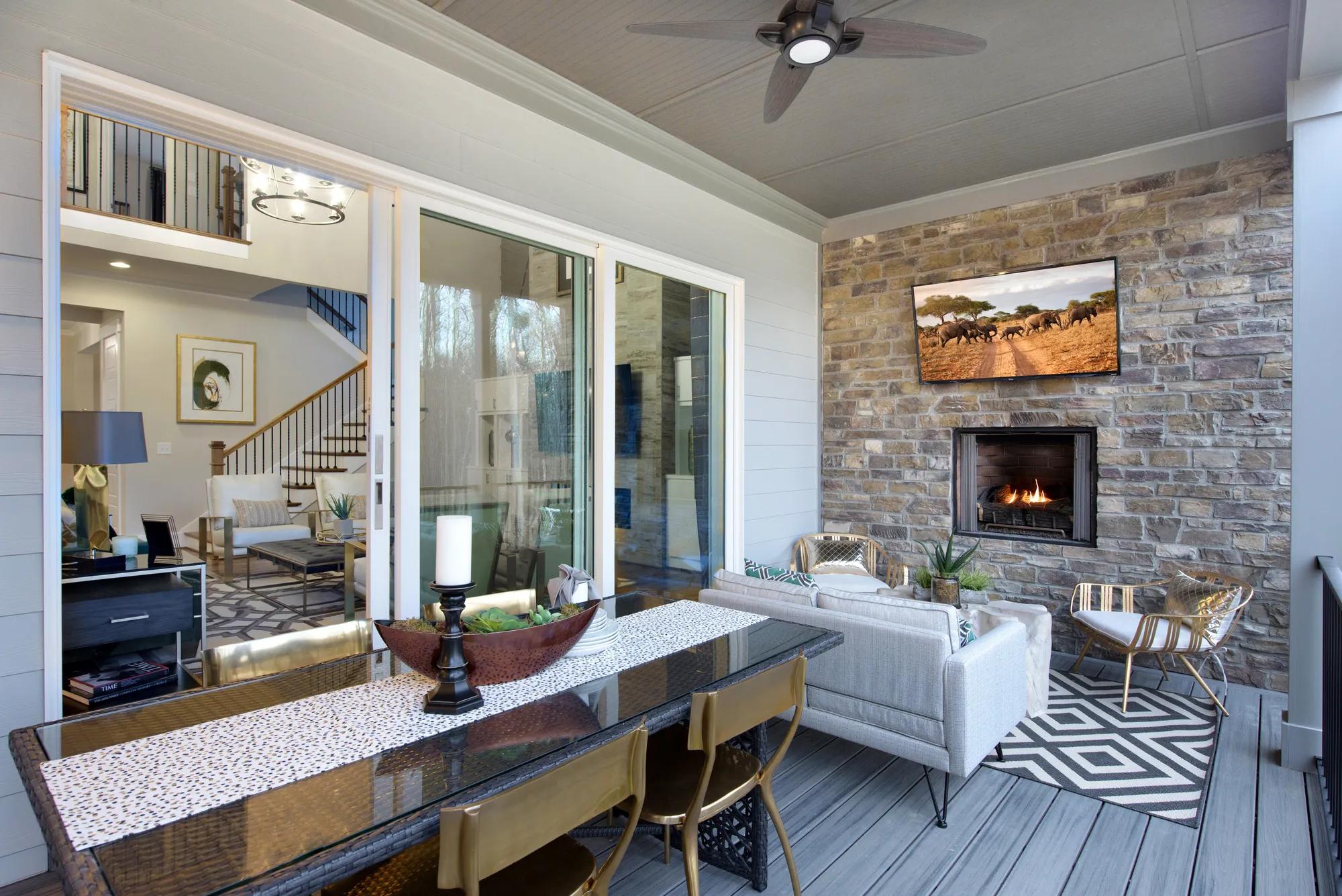 The Theodore Floor Plan at Corbett Landing in Pittsboro, NC