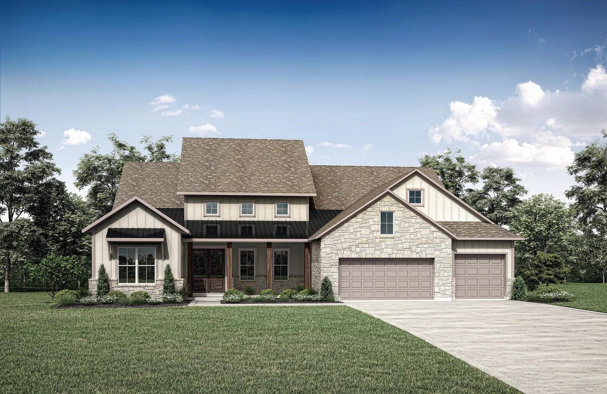 Premier Custom Home Floor Plans in Austin | The Leighton