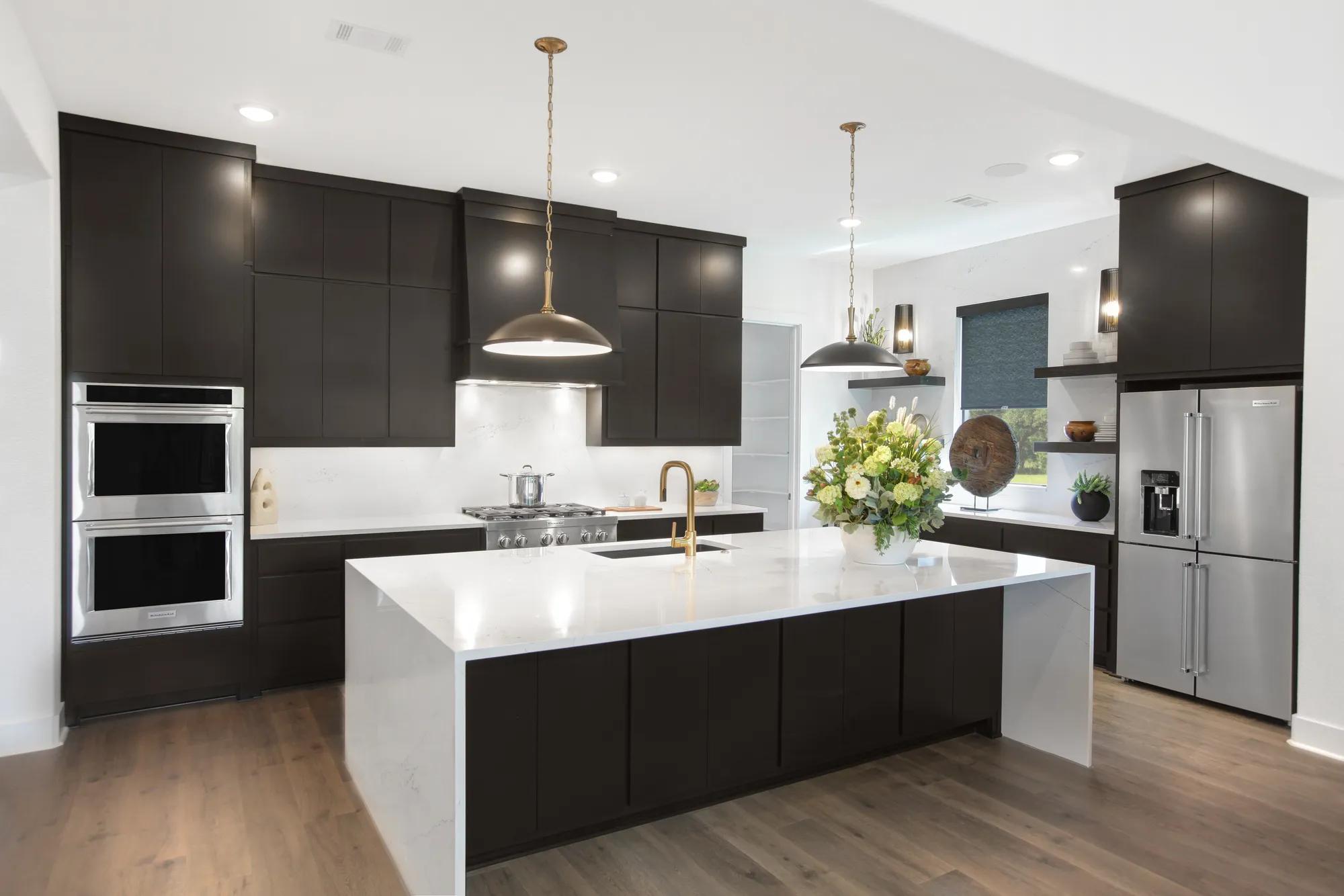 Custom Homes Georgetown, TX at Wolf Ranch West Bend 70'