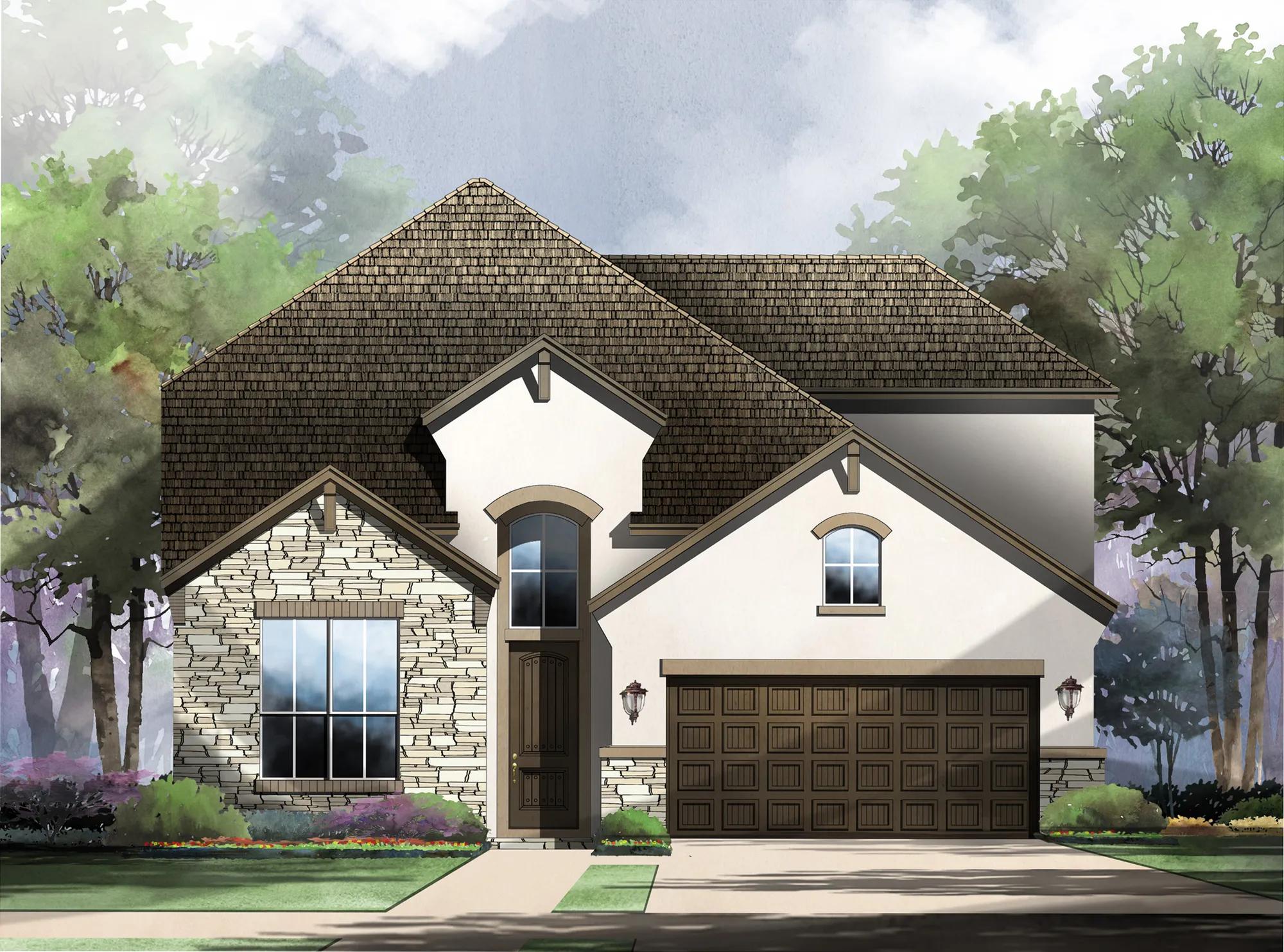 New Home Floor Plans | The Todd at Kinder Ranch in San Antonio