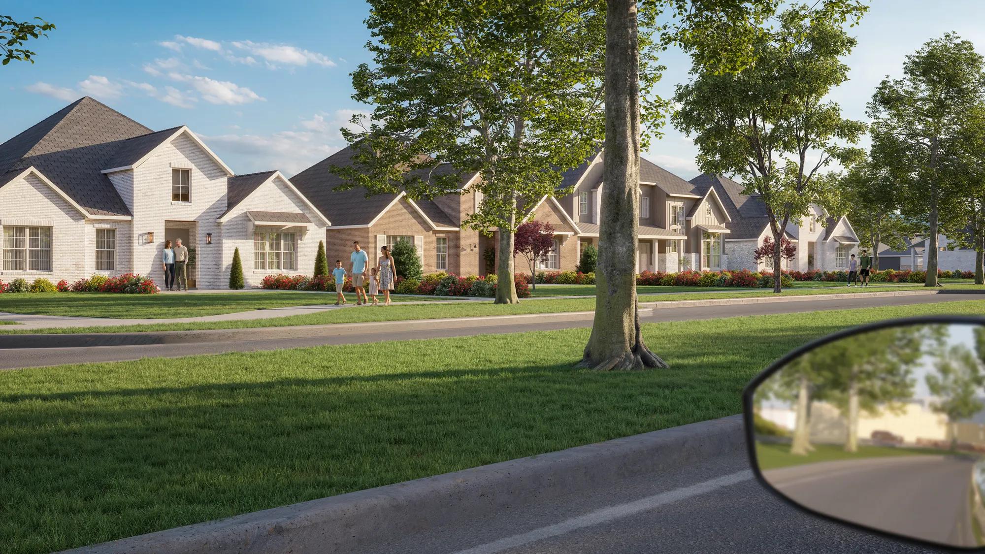 New Construction Homes Denton, TX at Landmark - 60'