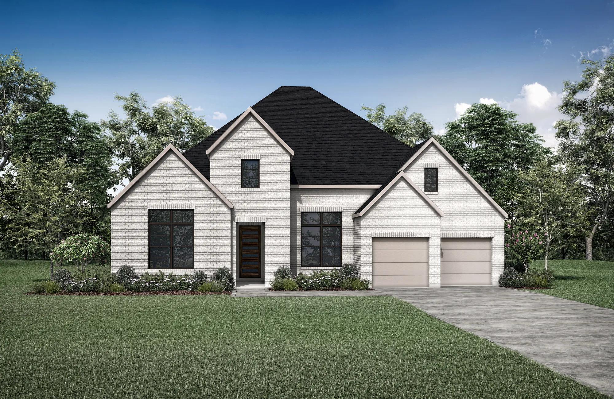 Custom Home Floor Plans | Build On Your Lot Dallas, TX | The Presley III