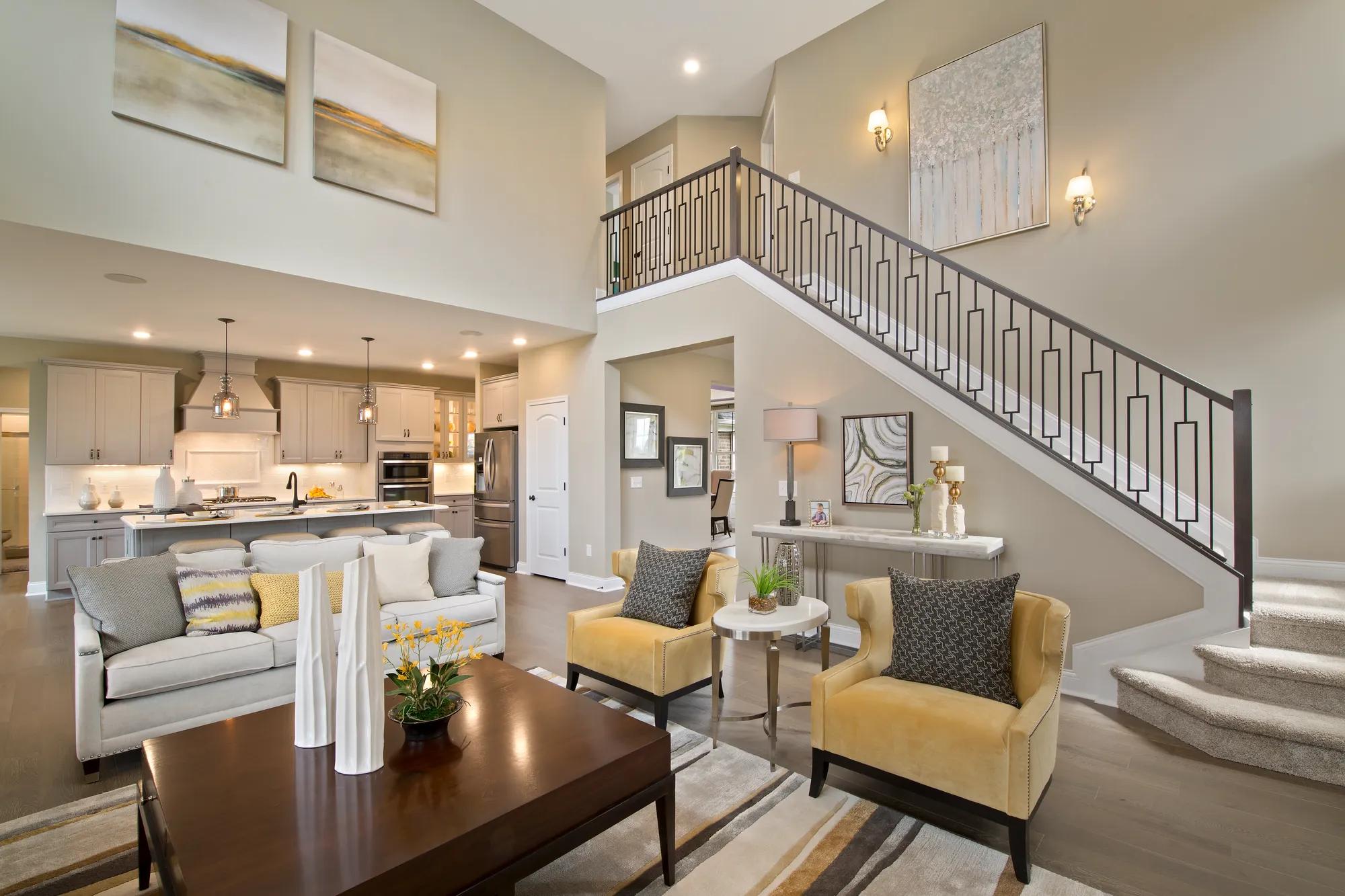 The Ash Lawn Floor Plan at The Crossing at French Creek Reserve