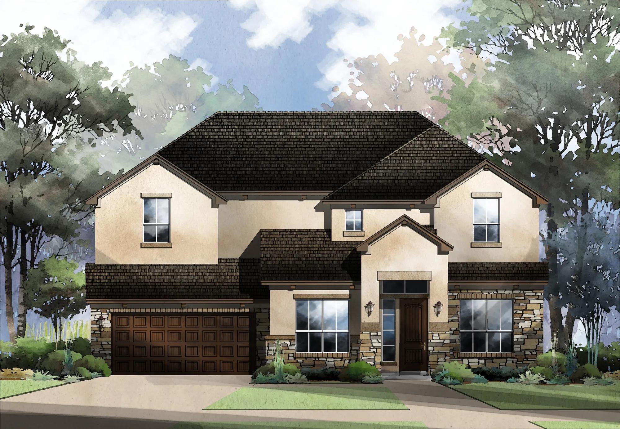 New Home Floor Plans | The Lafayete at Legacy at Lake Dunlap