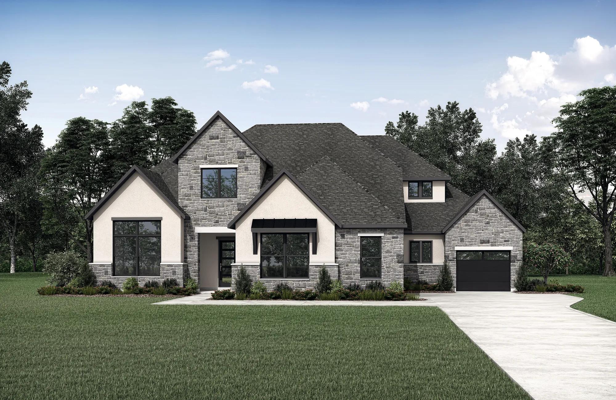 Custom Home Floor Plans | Build On Your Lot Dallas, TX | The Lynmar II
