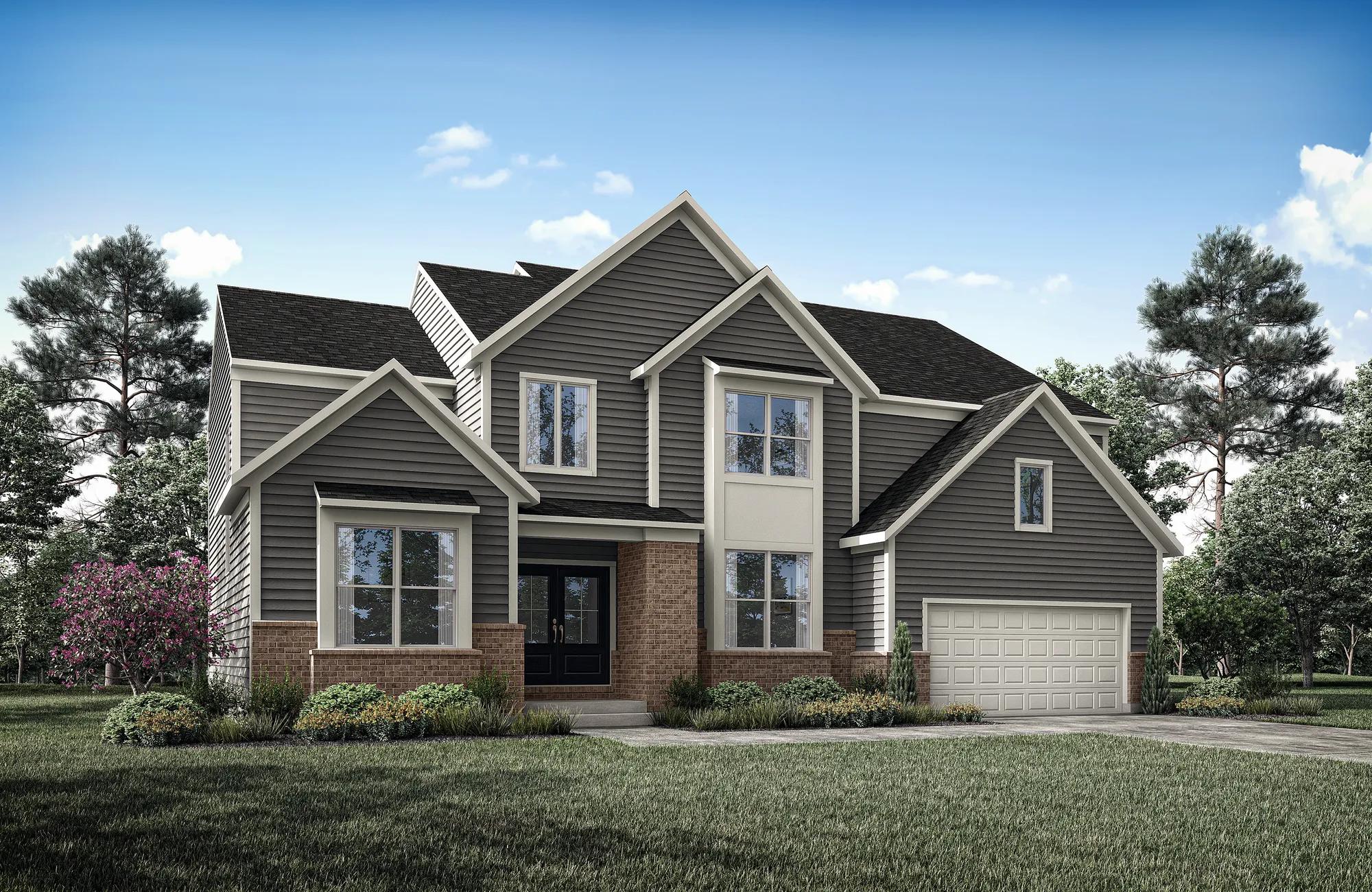 New Home Floor Plans | The Champ at Fieldstone landings Avon Ohio
