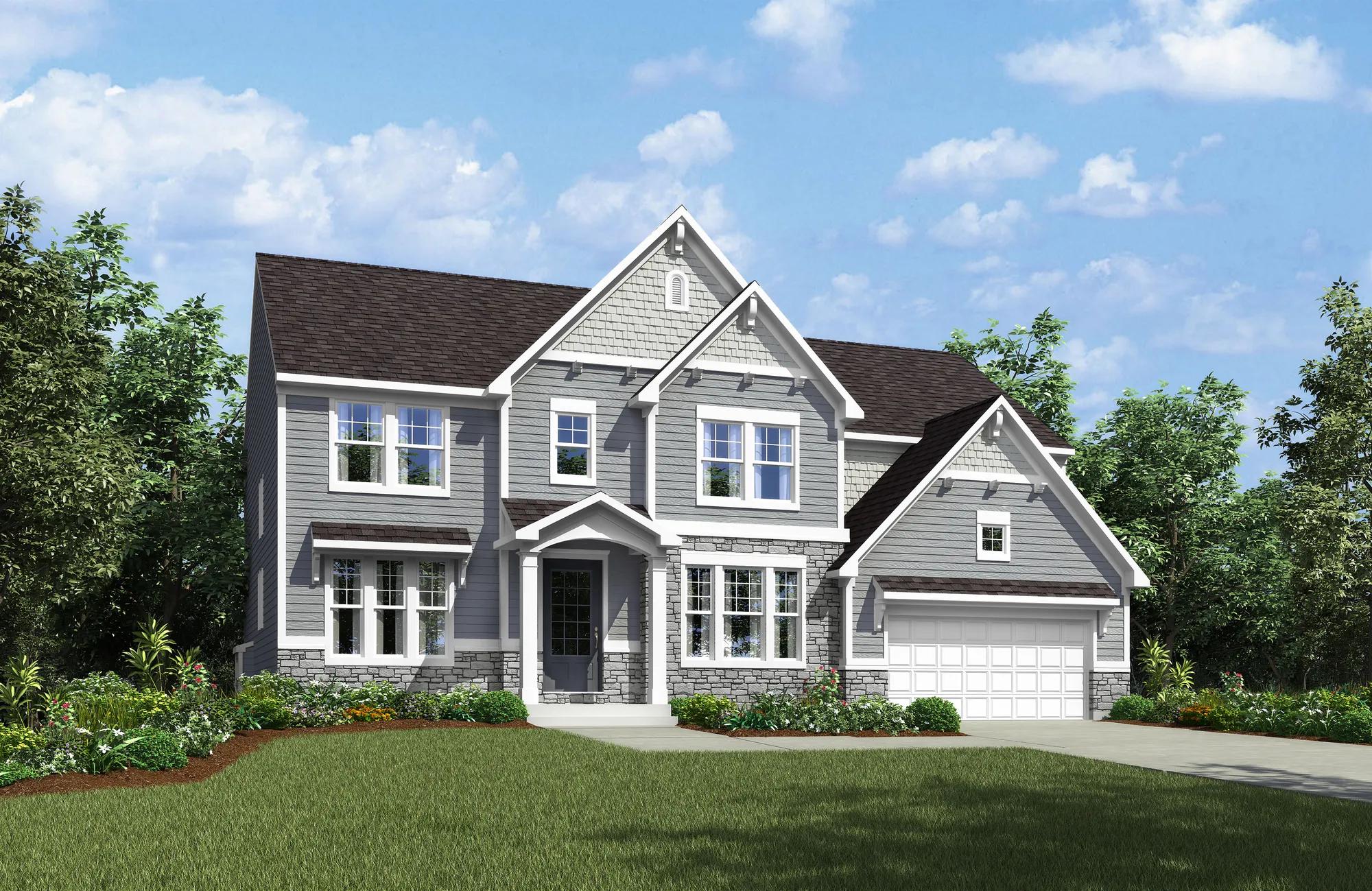 Build On Your Lot Cleveland, OH | The Ash Lawn Custom Home Floor Plan