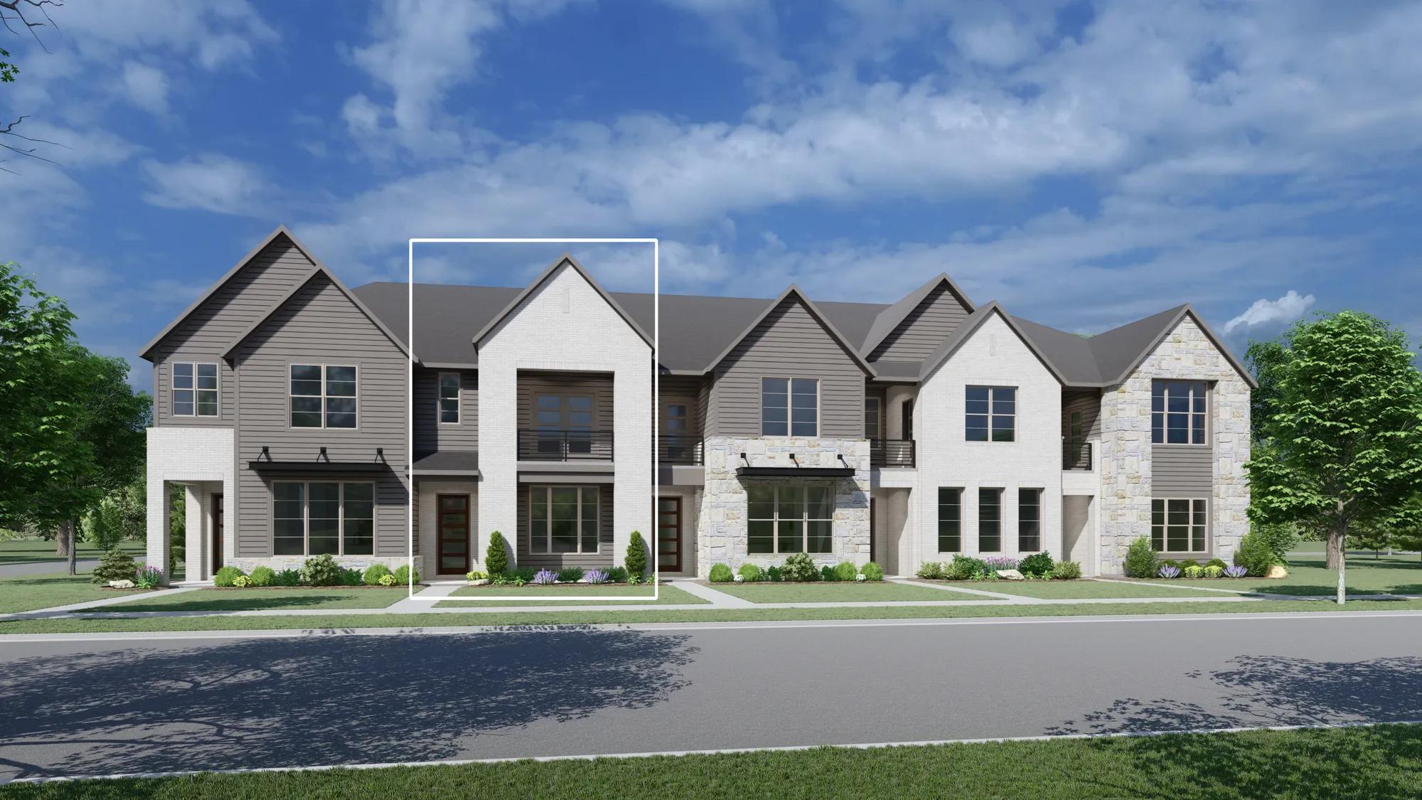 New Townhome Floor Plans | The Jaxon at Chelsea Commons
