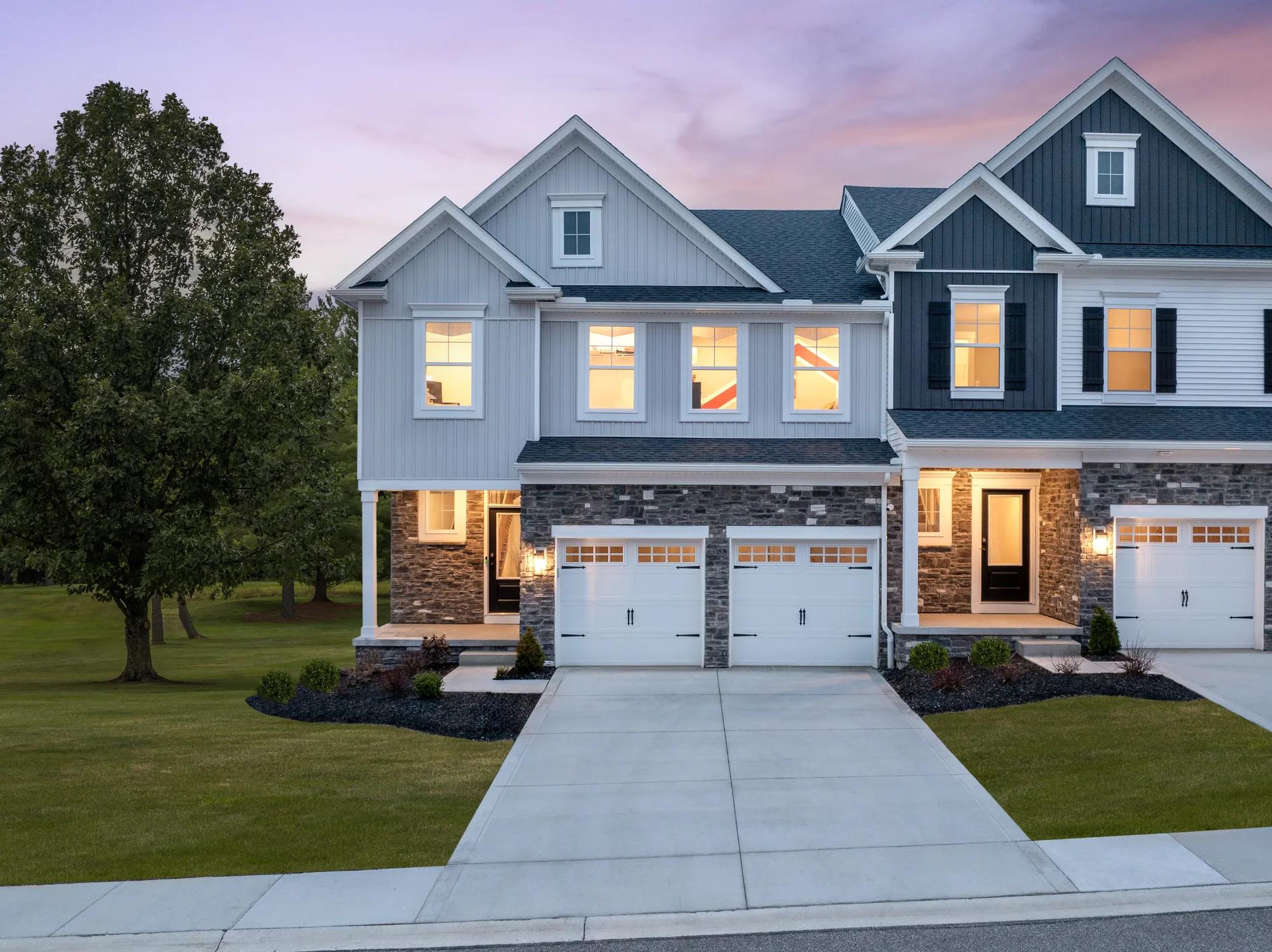 Premier Townhome Floor Plans in Cleveland | The Libby Townhome