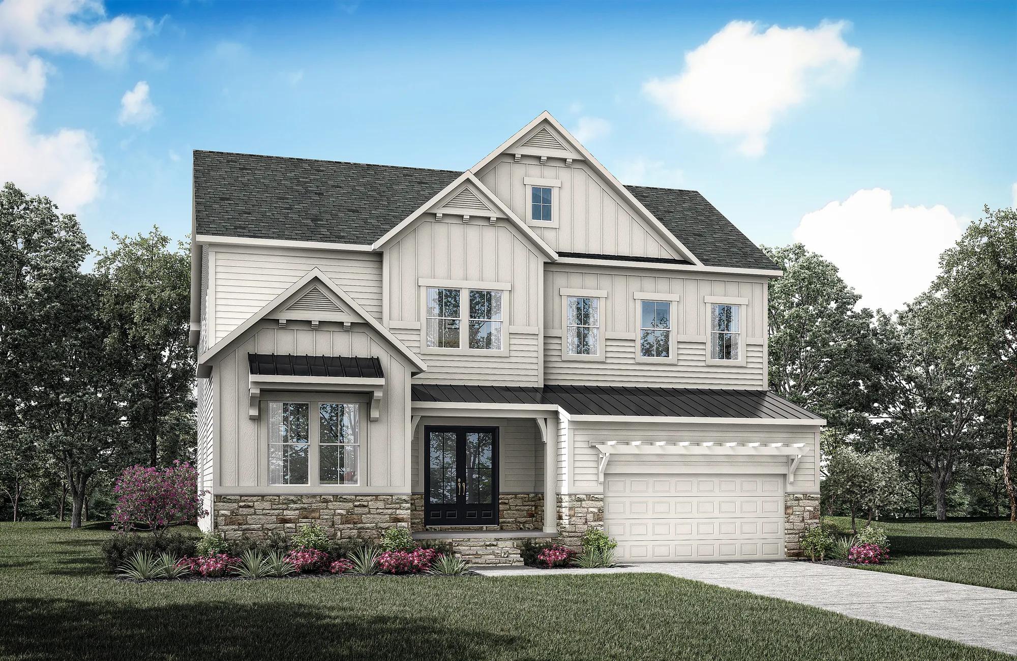 New Home Floor Plan | The Kaitlyn at Corbett Landing in Pittsboro, NC