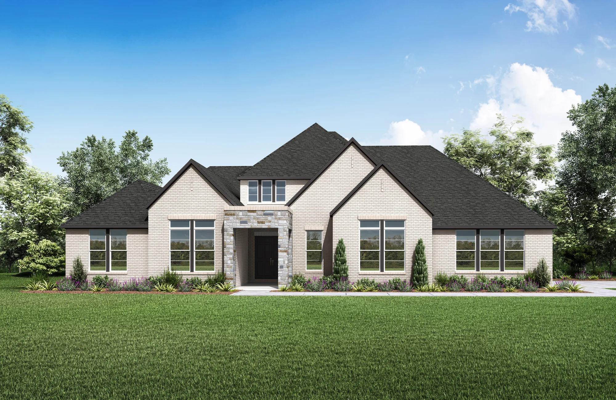 Custom Home Floor Plans | Build On Your Lot Dallas, TX | The Grandview