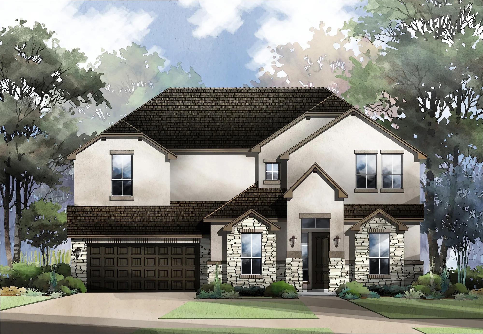 New Home Floor Plans | The Lafayete at Legacy at Lake Dunlap