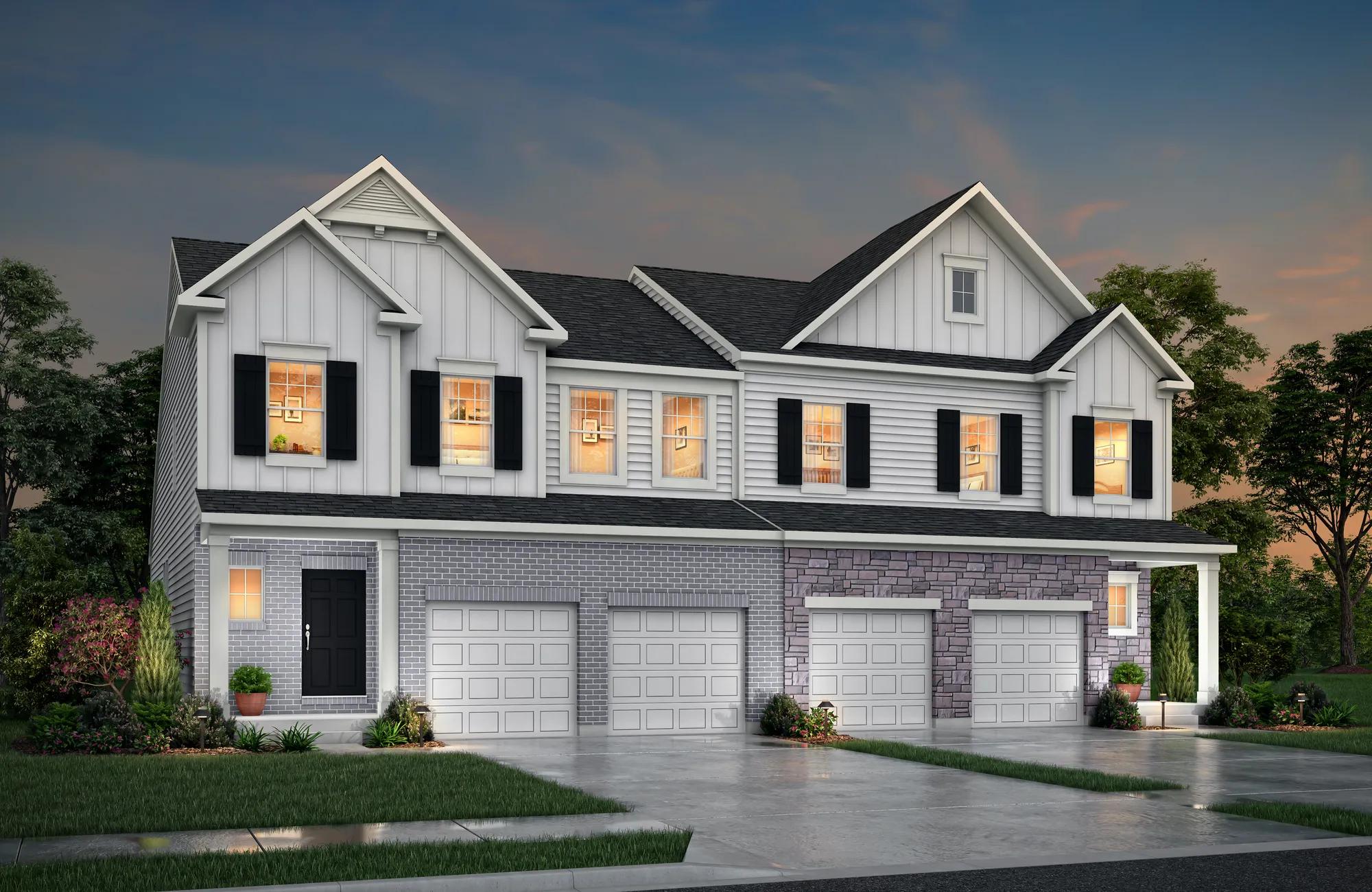 Premier Townhome Floor Plans in Cleveland | The Lucas Townhome